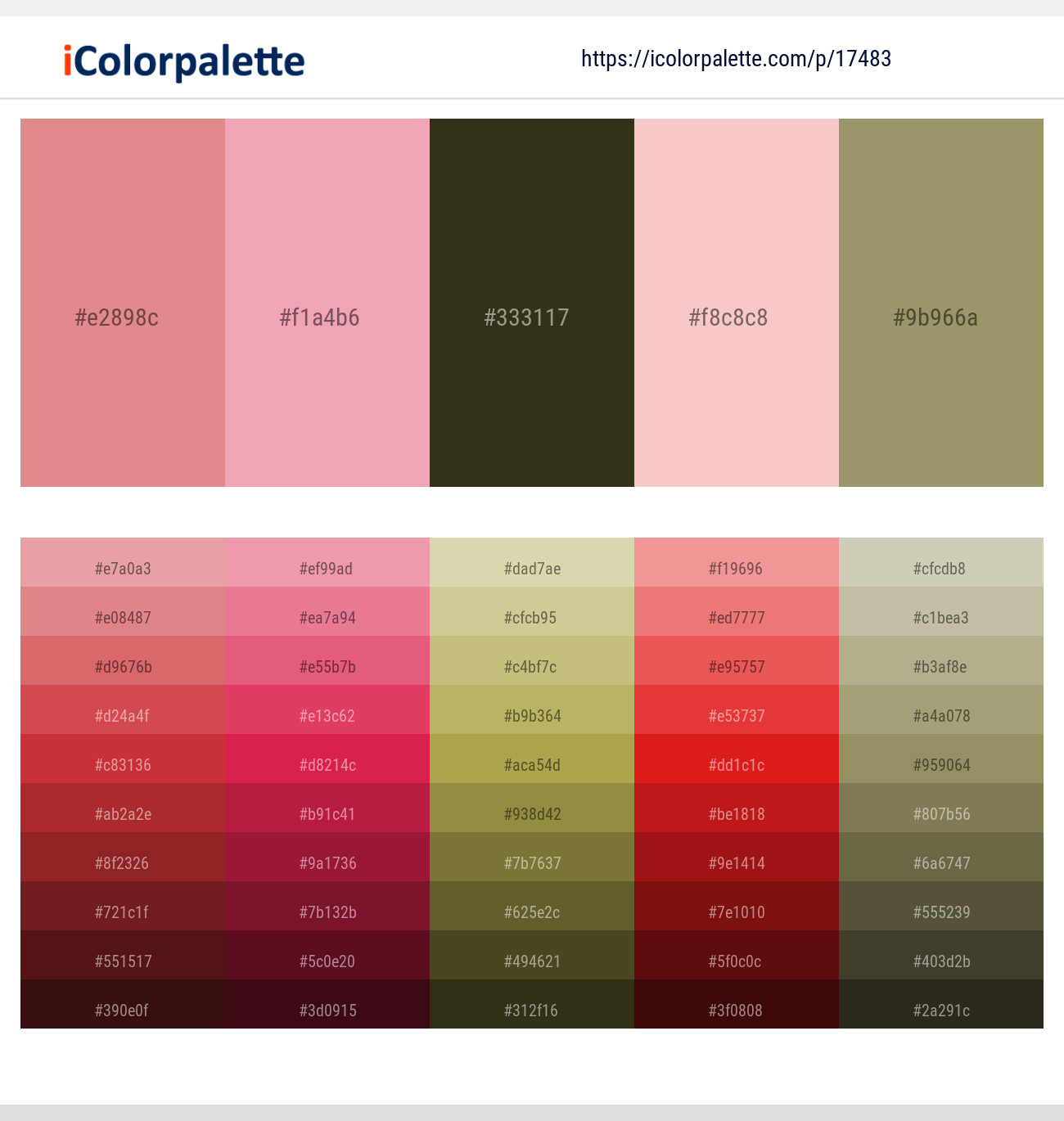 1 Latest Color Schemes with Thatch Green And Azalea Color tone ... 1 Latest Color Schemes with Thatch Green And Azalea Color tone ...