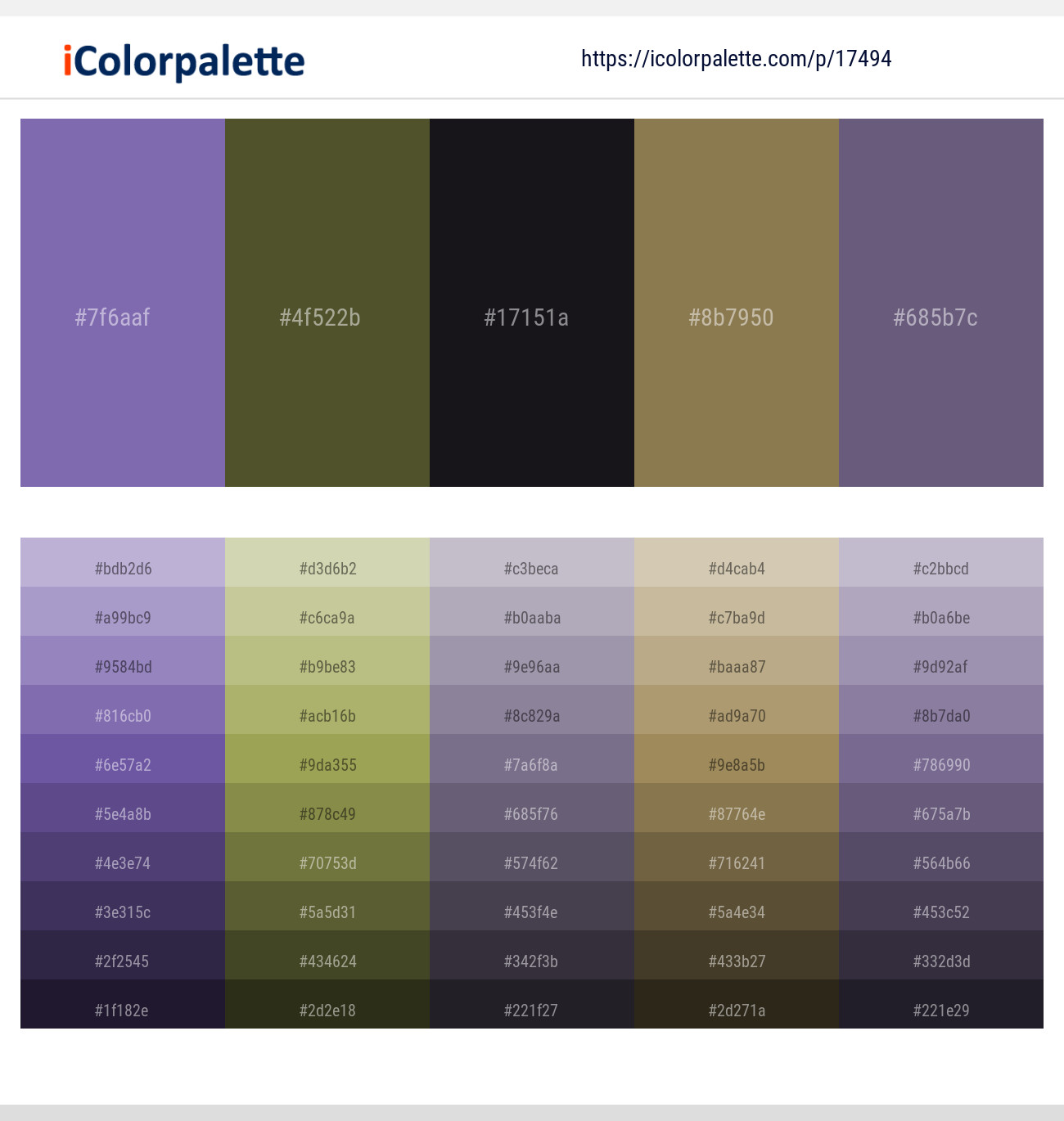 203719 Color Palettes | iColorPalette