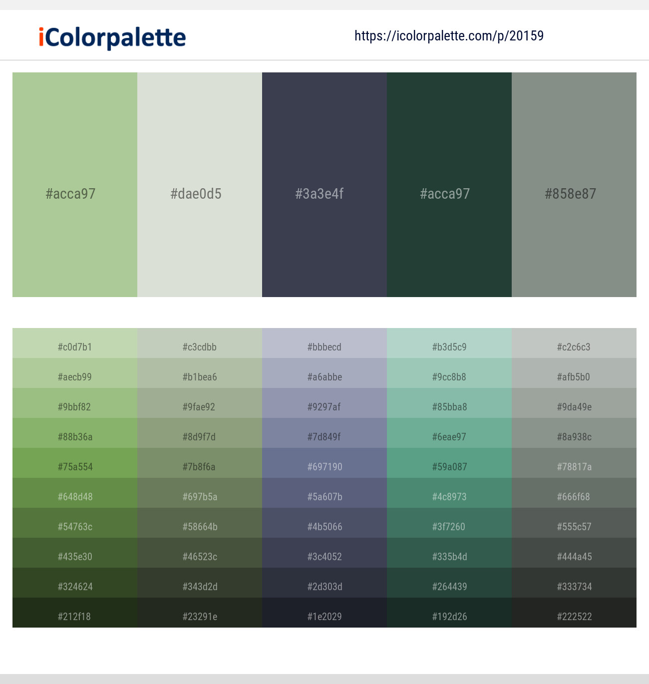 1 Latest Color Schemes with Sprout And Stack Color tone combinations ...