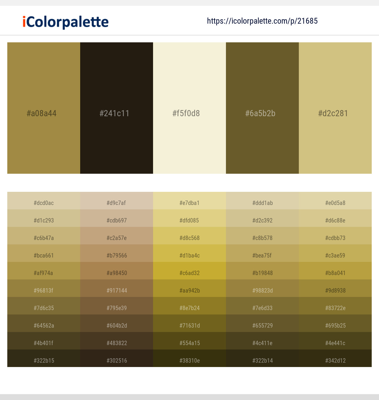 1 Latest Color Schemes with Janna And Shingle Fawn Color tone ...