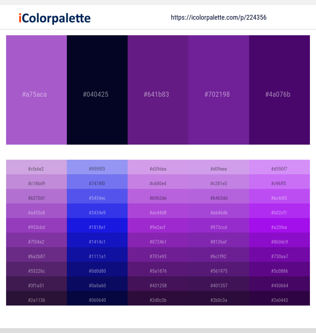 61 Latest Color Schemes with Medium Orchid And Dark Orchid Color tone ...