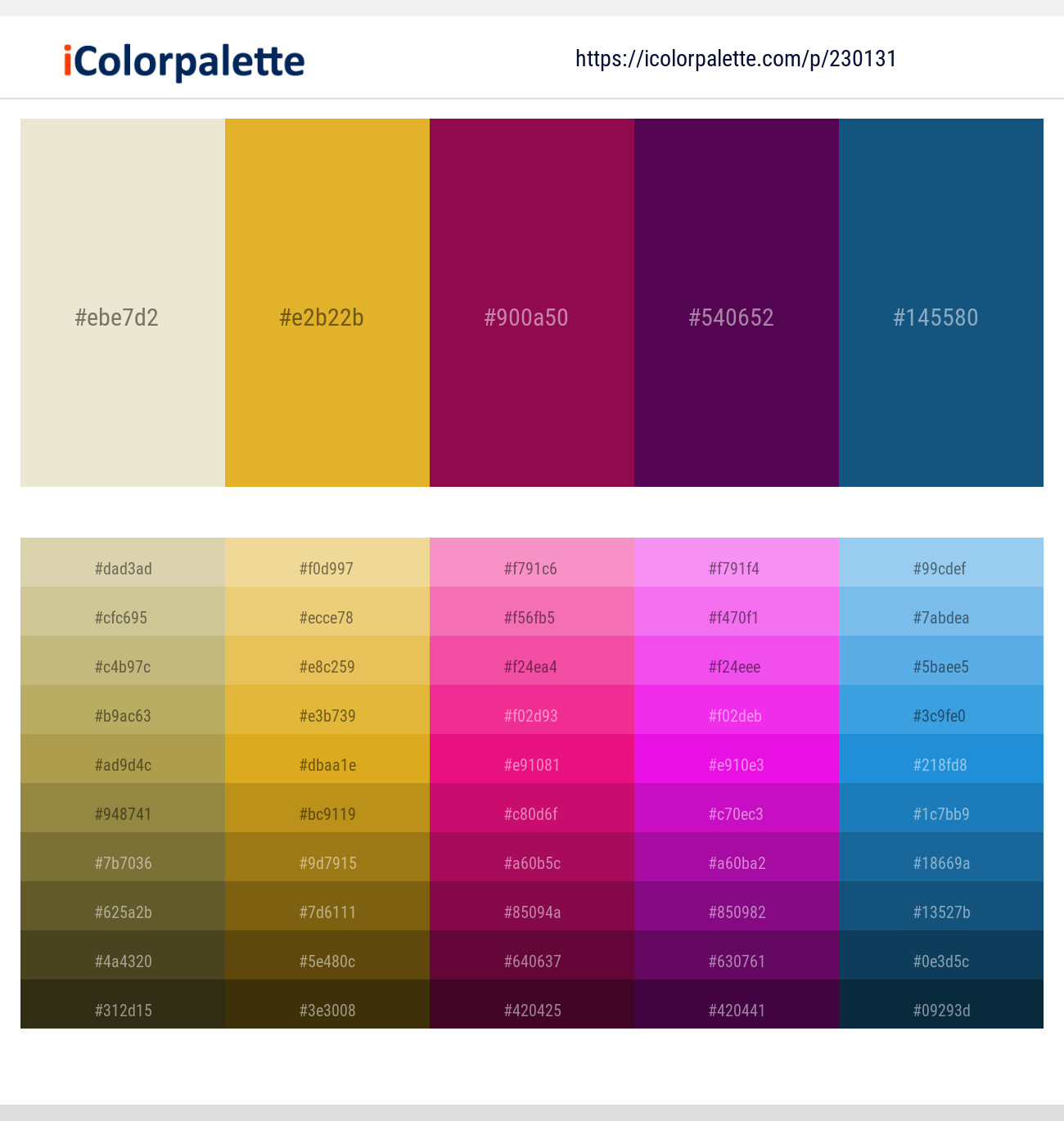 11+ Beige And Purple Color Palettes & Gradient Ideas | iColorPalette