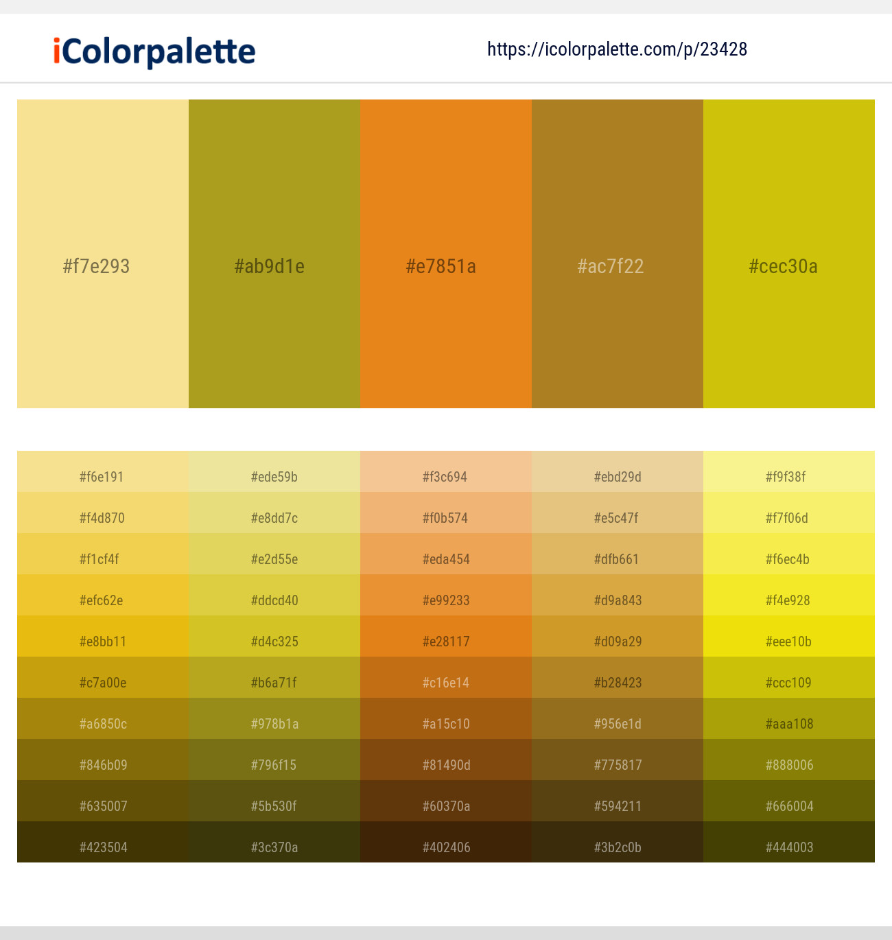 1 Latest Color Schemes with Lucky And Reef Gold Color tone combinations ...