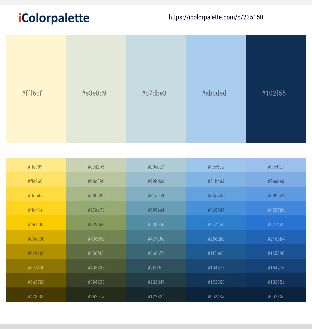 Barley White – Periglacial Blue – Botticelli – Blizzard Blue – Blue ...