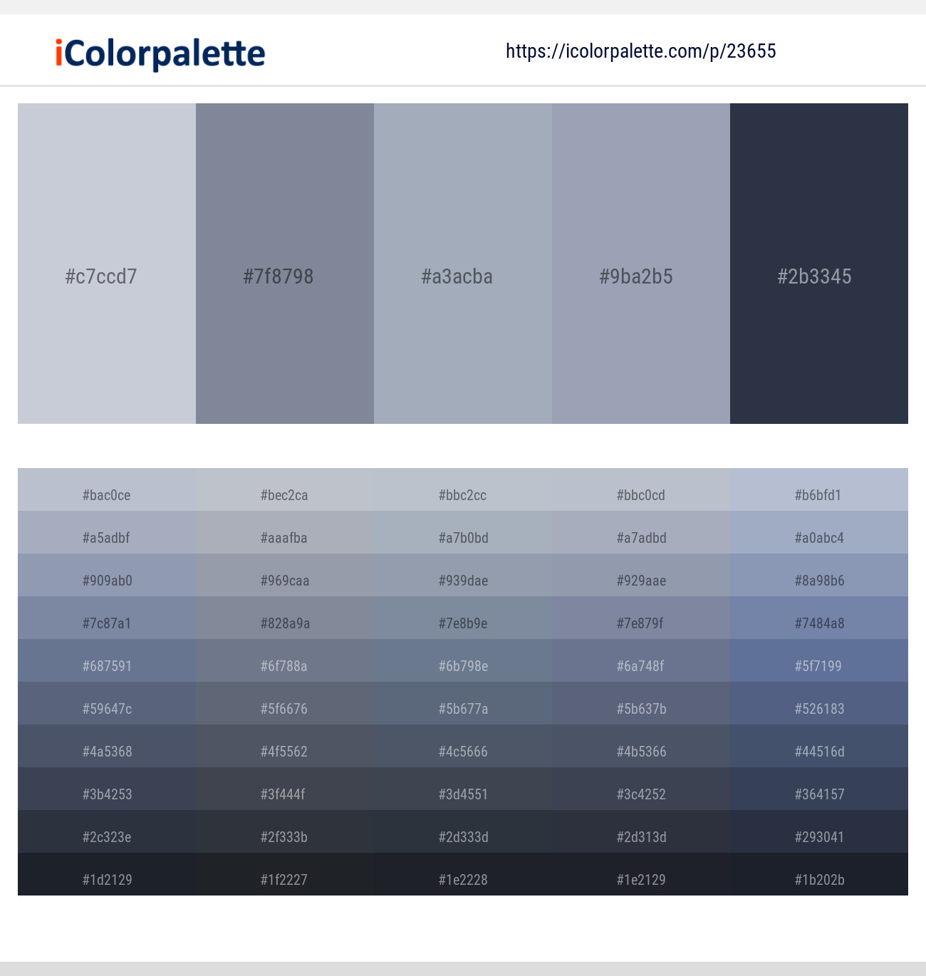 28920+ Latest Color Schemes with Light Slate Gray Color tone ...