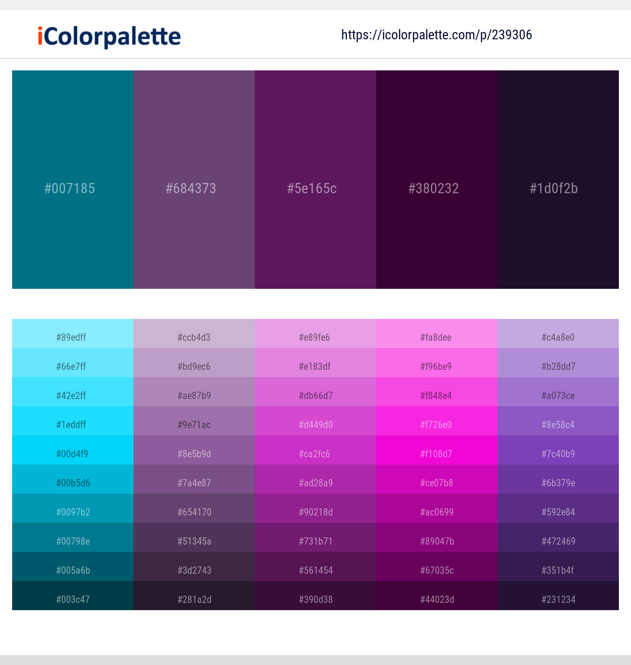 160+ Latest Color Schemes with Blue Lagoon Color tone combinations ...
