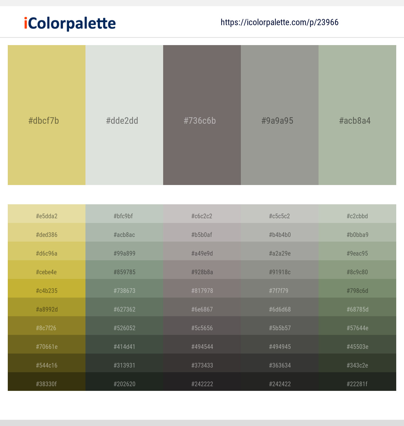 Chenin – Gray Nurse – Dove Gray – Star Dust – Norway Color scheme ...