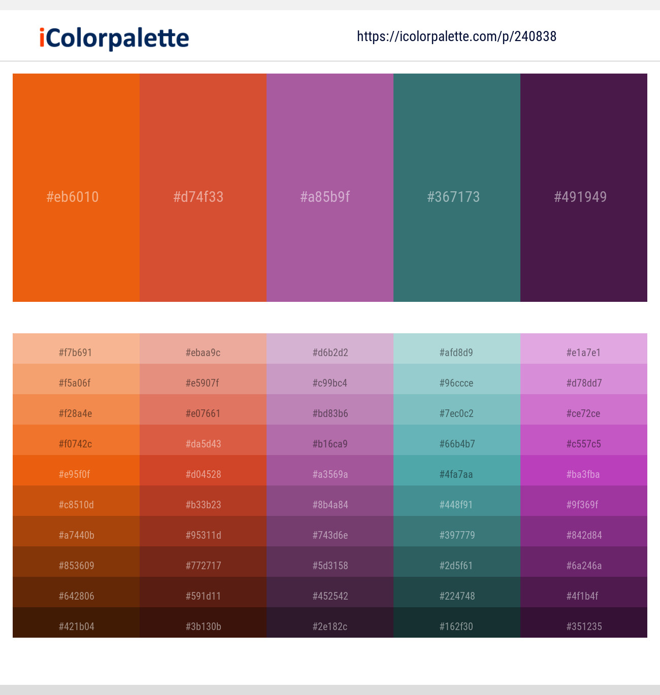 160+ Latest Color Schemes with Oracle Color tone combinations | 2022 ...