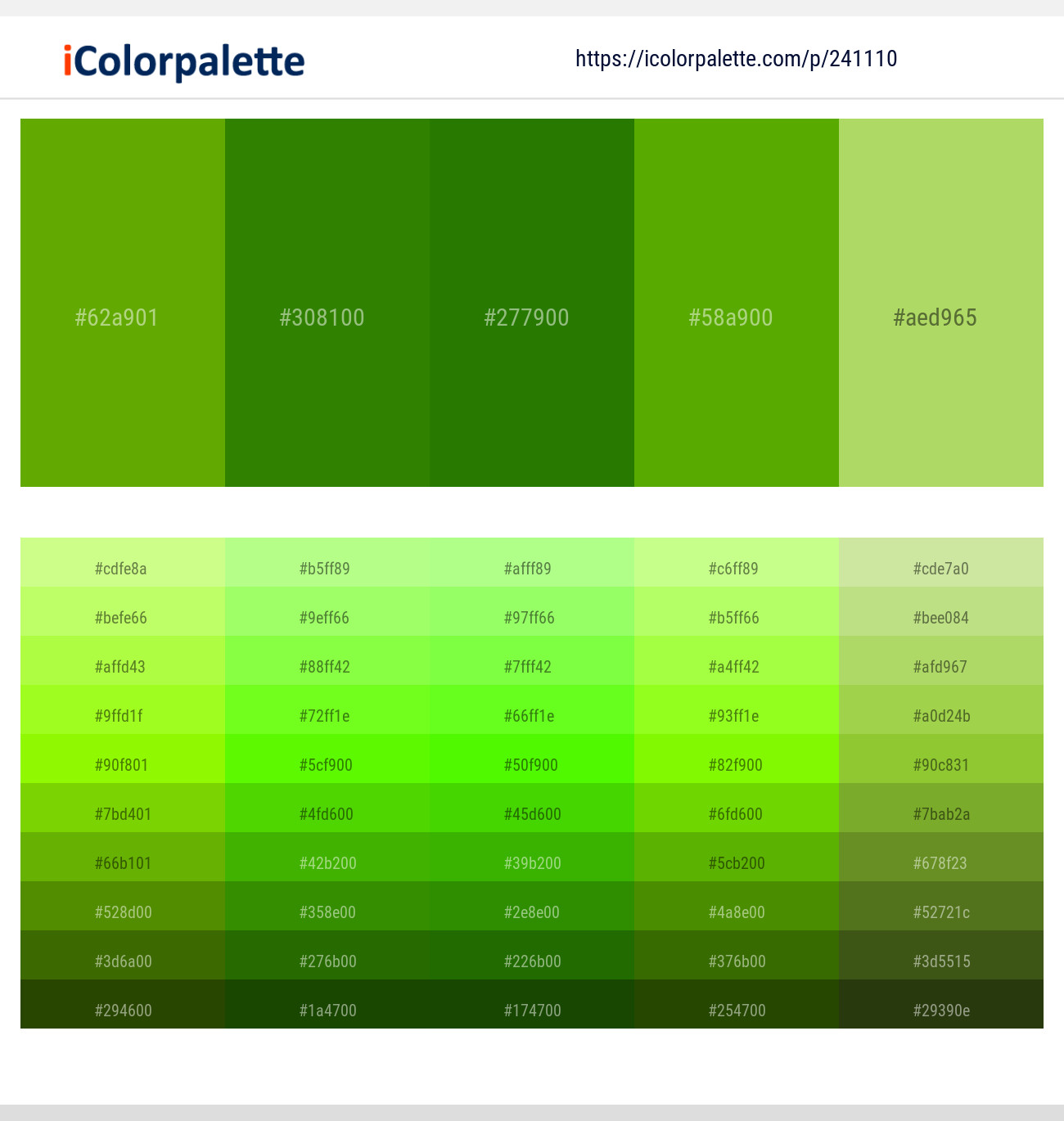 Green Color Palettes & Gradients - Page 37 | iColorPalette