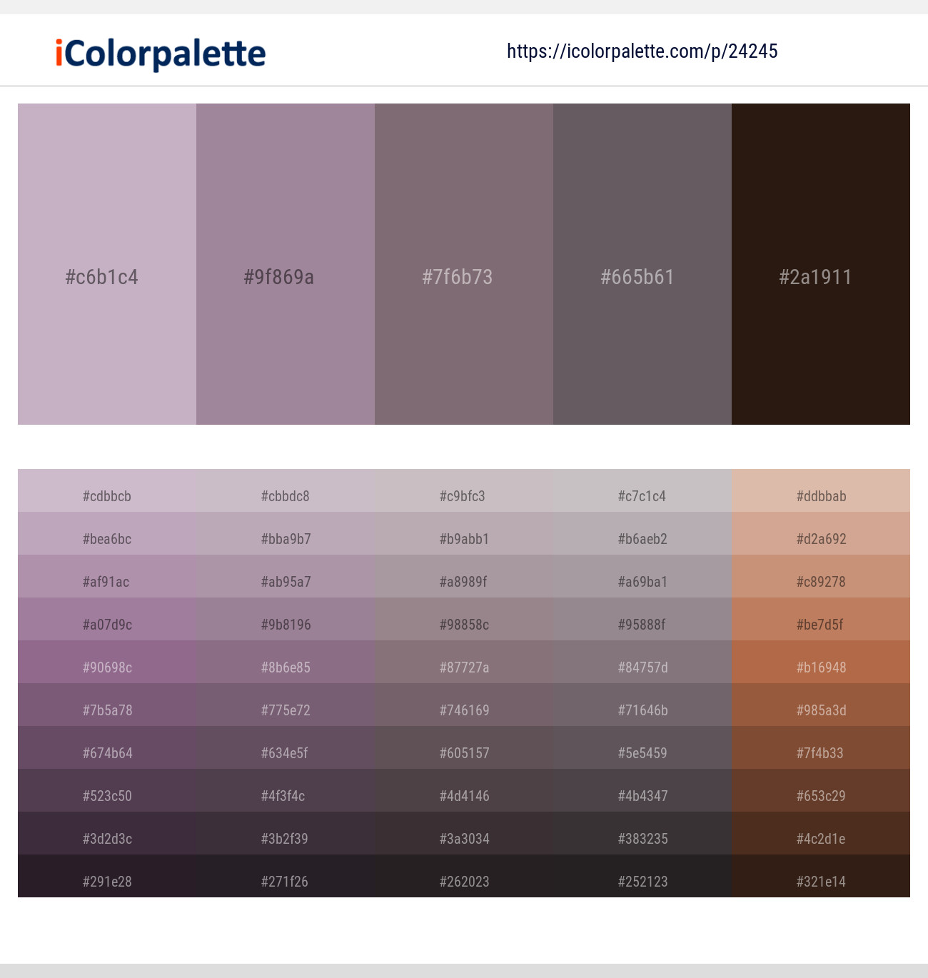 1+ Mountbatten Pink And Spicy Pink Color Palettes & Gradient Ideas ...