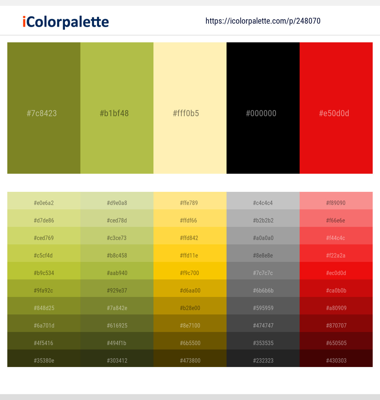 500+ Popular Color Palette Collection | Curated collection of Color ...