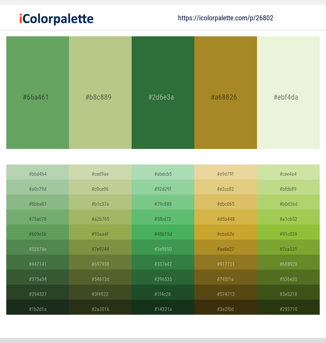 1+ Goblin And Frost Color Palettes & Gradient Ideas | iColorPalette