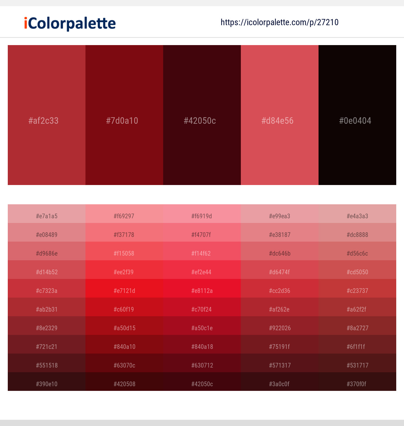 1 Latest Color Schemes with Bulgarian Rose And Roman Color tone ...