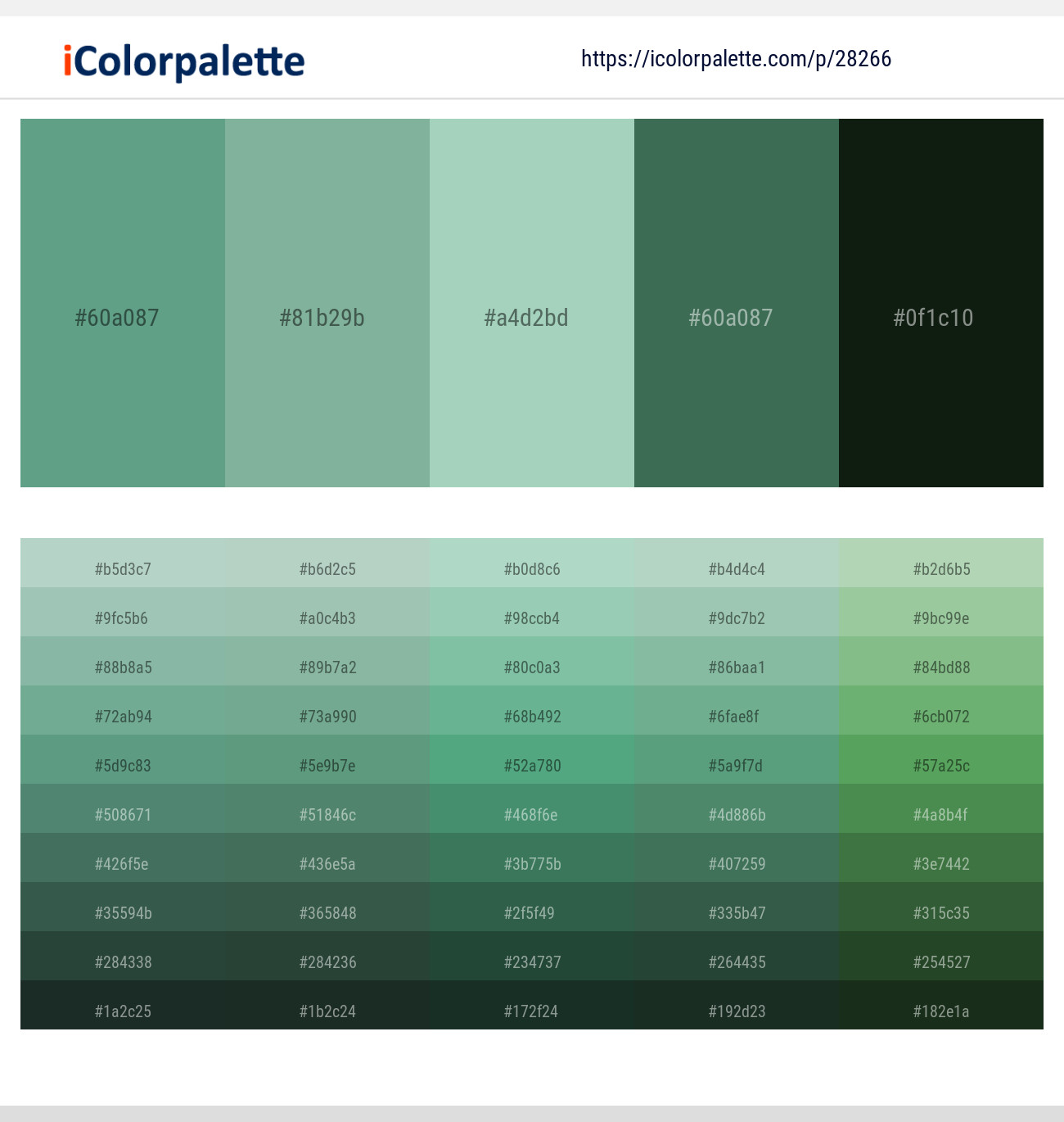 1 Latest Color Schemes with Patina And Racing Green Color tone ...