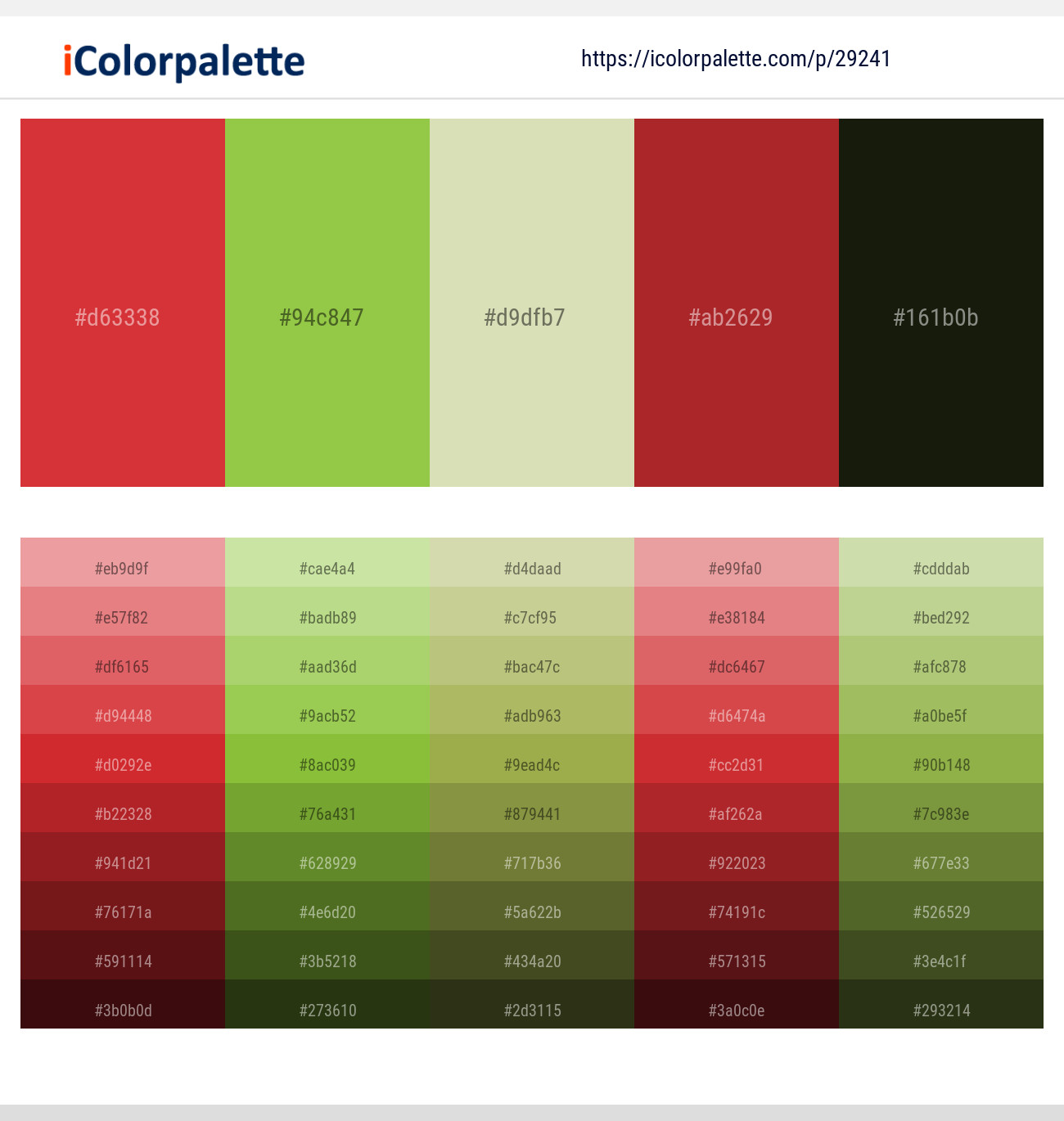 1+ Mexican Red And Gordons Green Color Palettes & Gradient Ideas ...