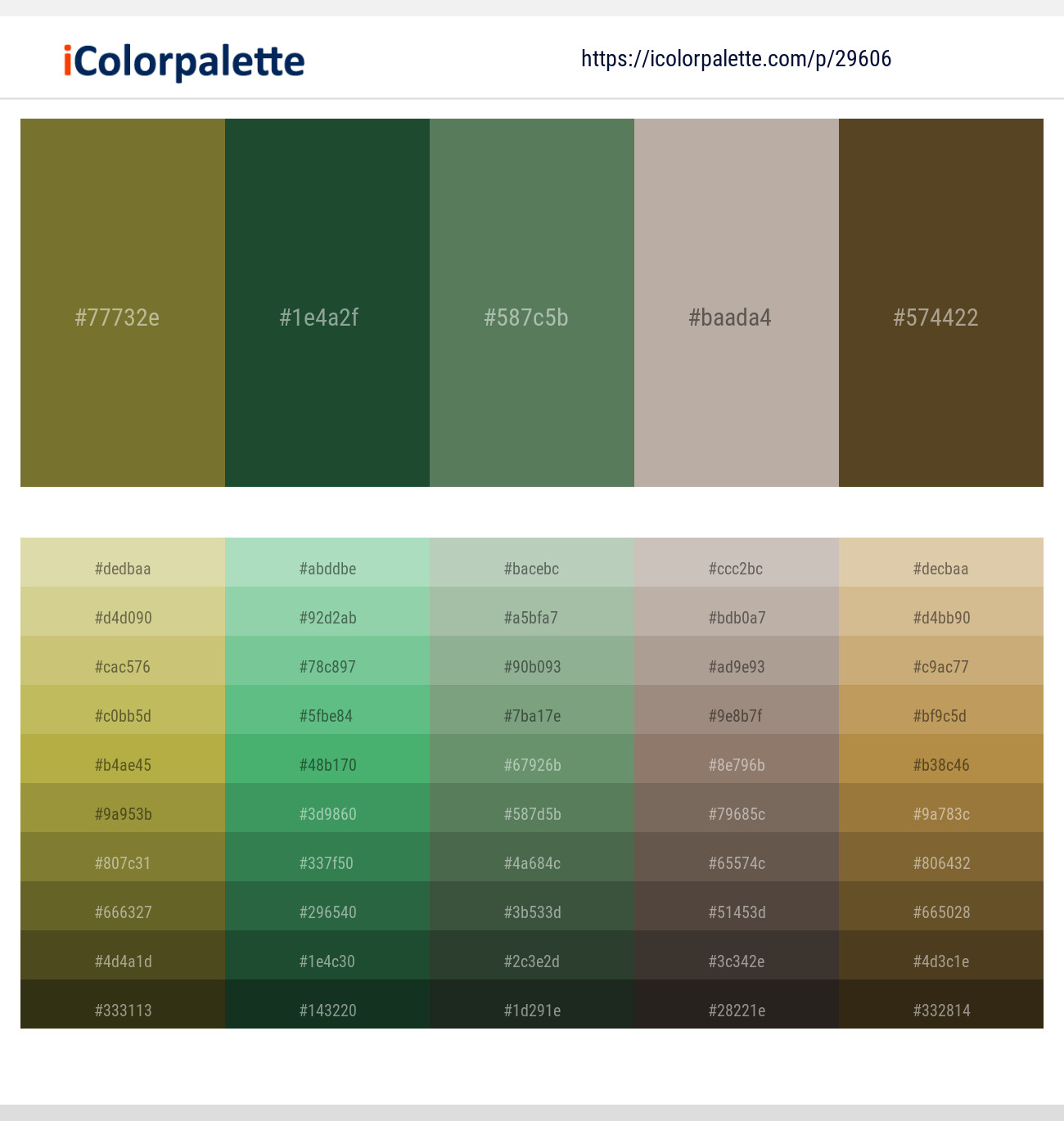 1+ Everglade And Glade Green Color Palettes & Gradient Ideas ...
