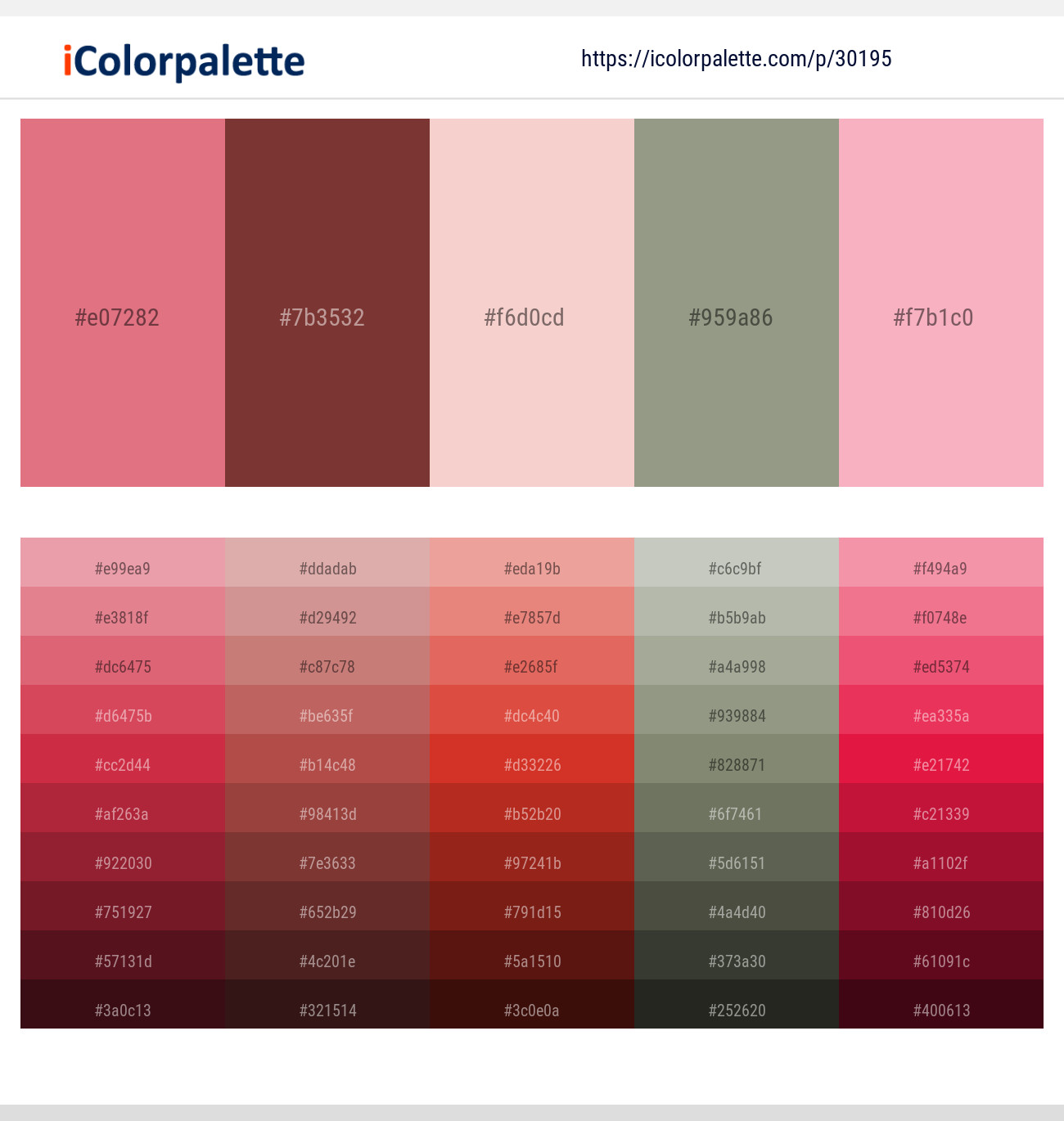 1 Latest Color Schemes with Azalea And Lemon Grass Color tone ...