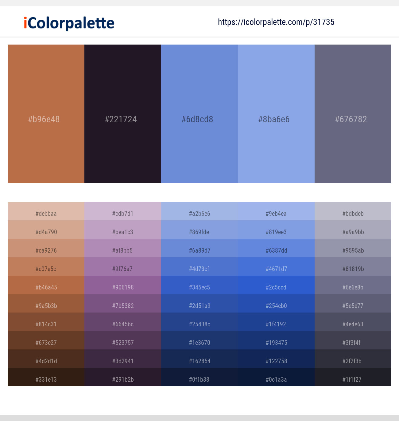 1+ Bleached Cedar And Portage Color Palettes & Gradient Ideas ...