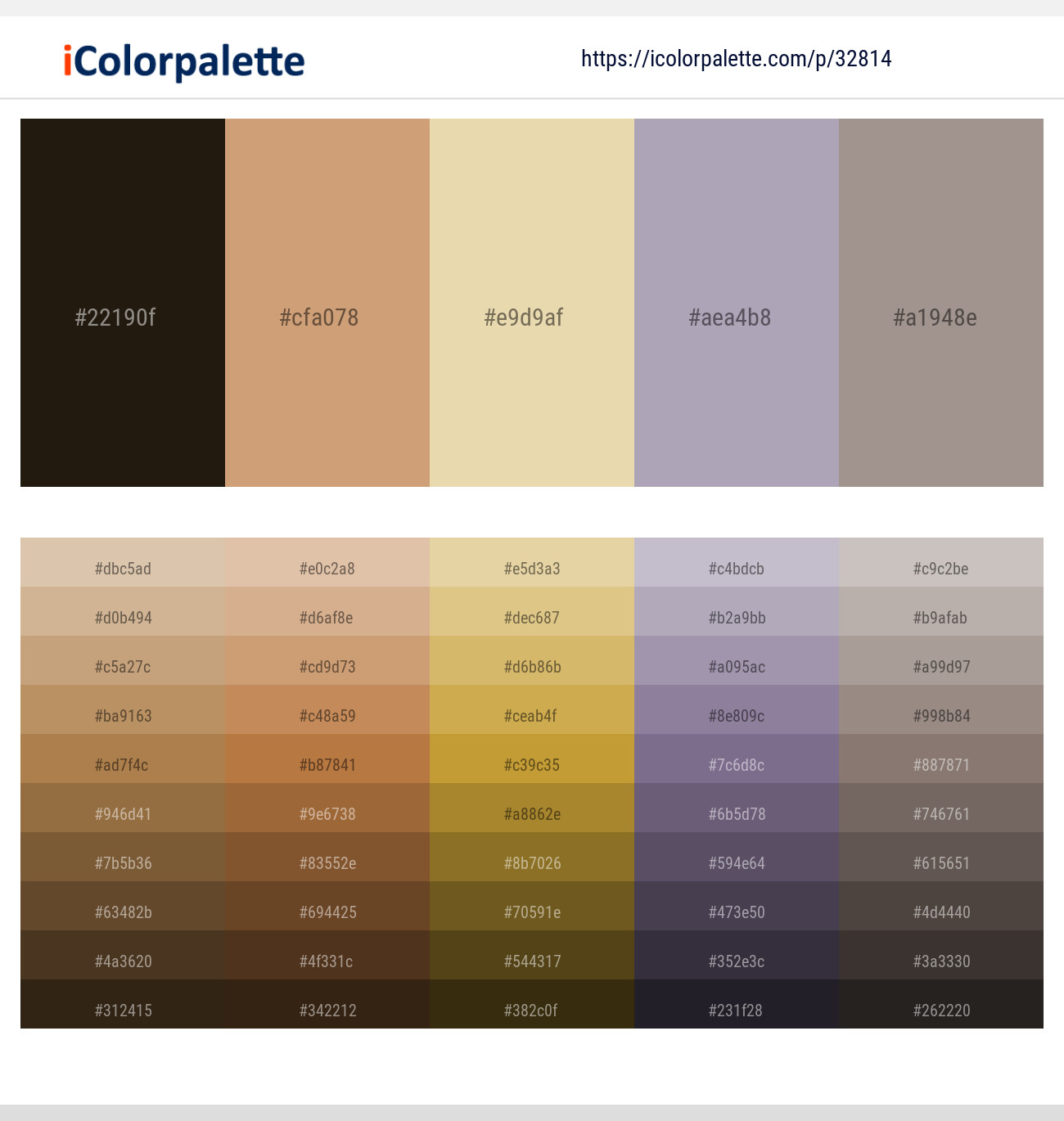 1 Latest Color Schemes with Raffia And Amethyst Smoke Color tone ...