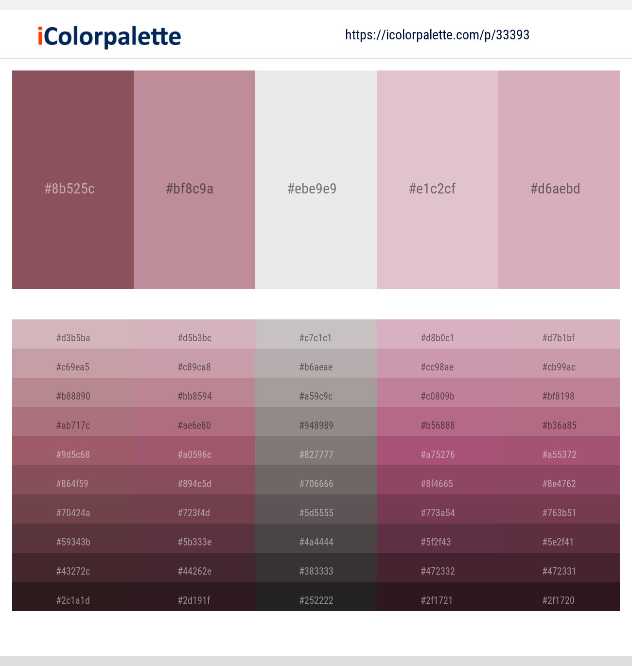 1 Latest Color Schemes with Mercury And Pink Flare Color tone ...