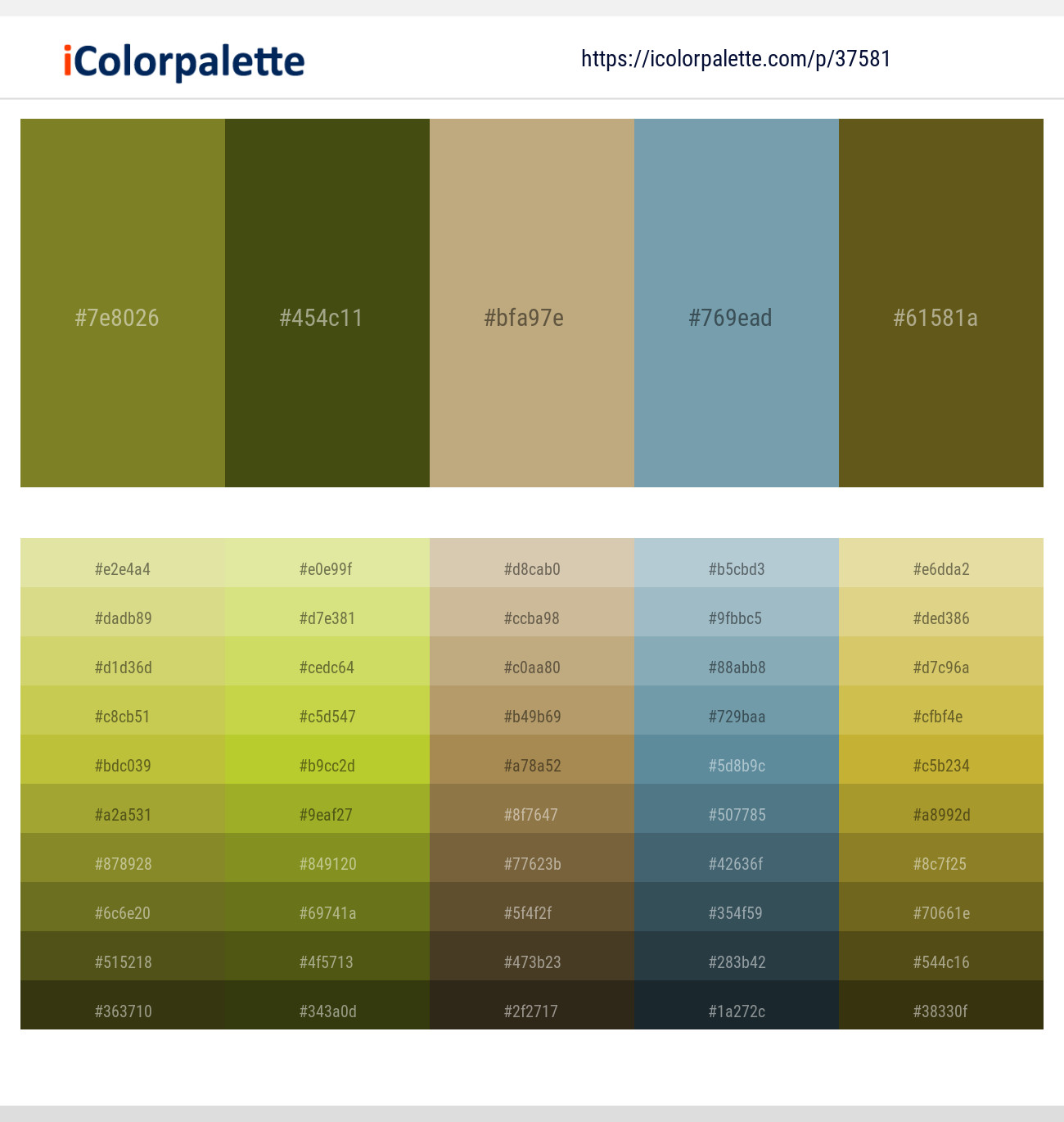 1+ Mongoose And Gumbo Color Palettes & Gradient Ideas | iColorPalette