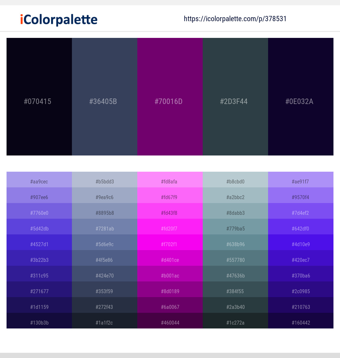 26 Latest Color Schemes with Purple And Navy Color tone combinations ...