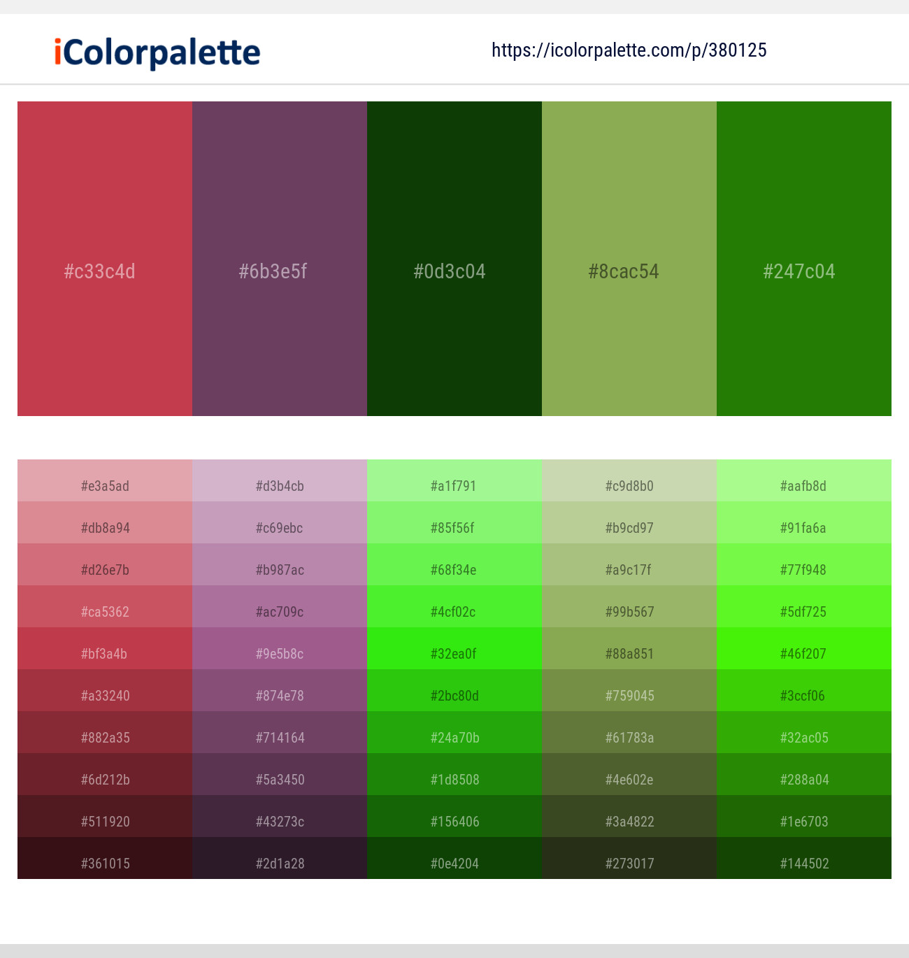 12 Latest Color Schemes with Indian Red And Green Color tone ...