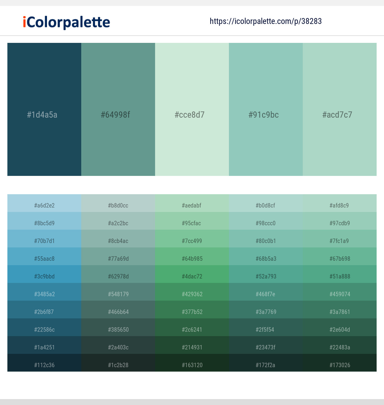 1 Latest Color Schemes with Patina And Sinbad Color tone combinations ...