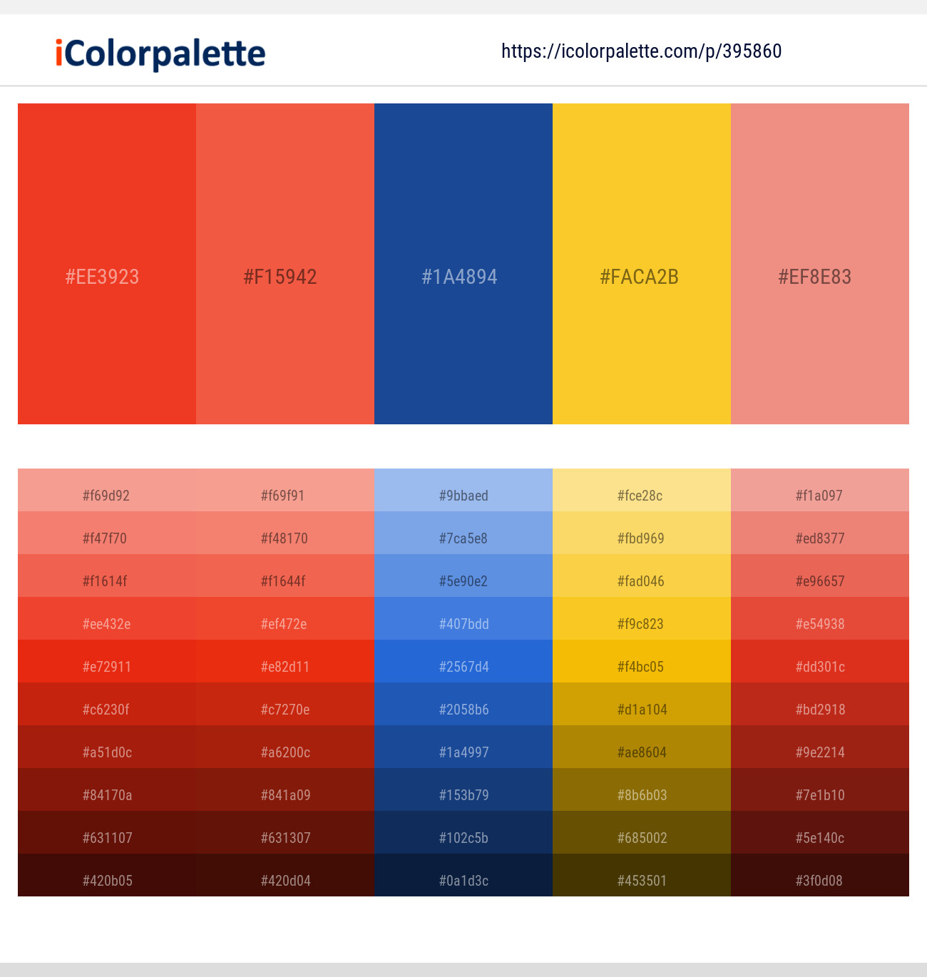 125 Yellow Color Palettes | Curated collection of Color Palettes
