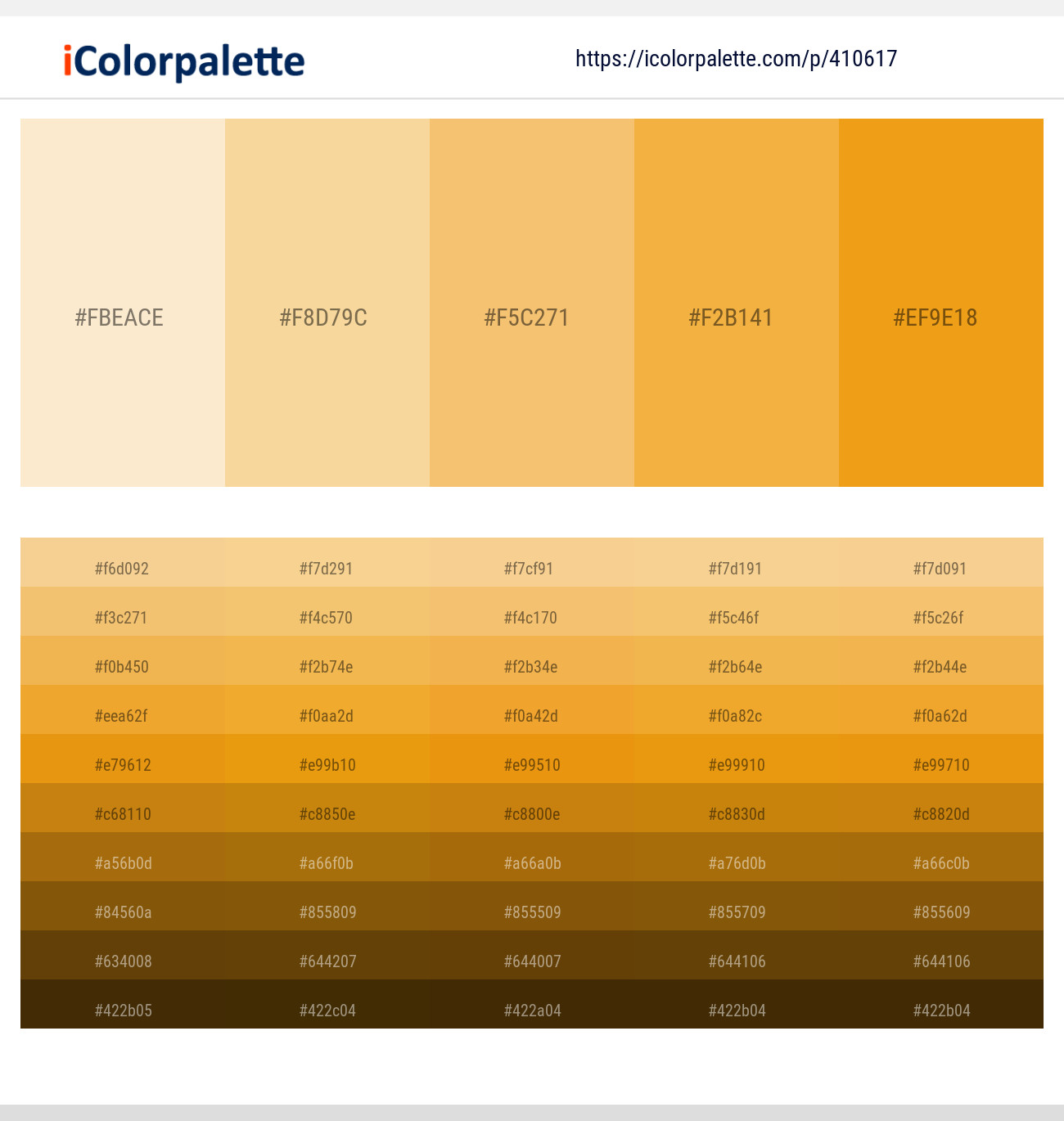 50 Beige Color Palettes | Curated collection of Color Palettes