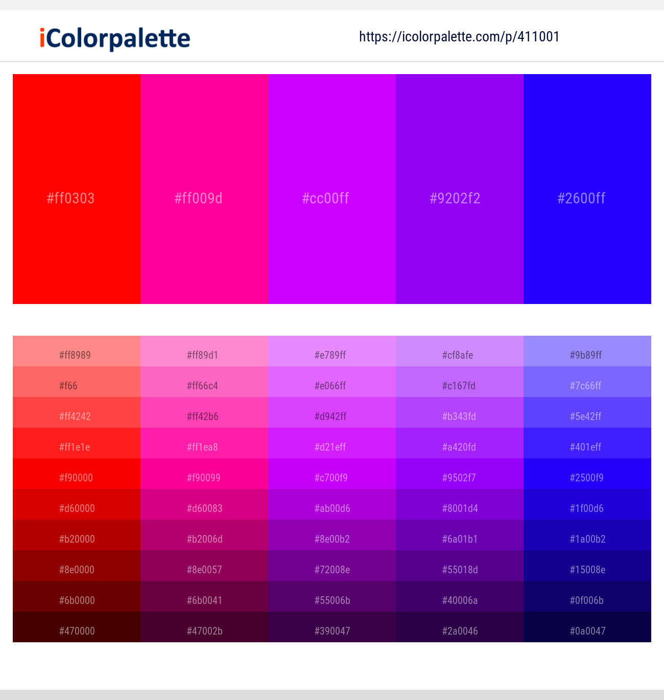 50 Latest Color Schemes with Red And Blue Color tone combinations ...