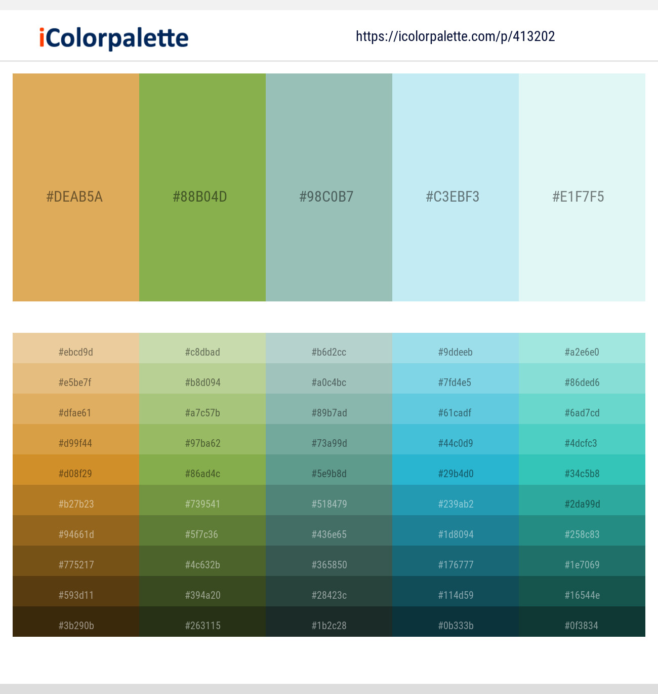 8 Latest Color Schemes with Off Green Color tone combinations | 2025 ...
