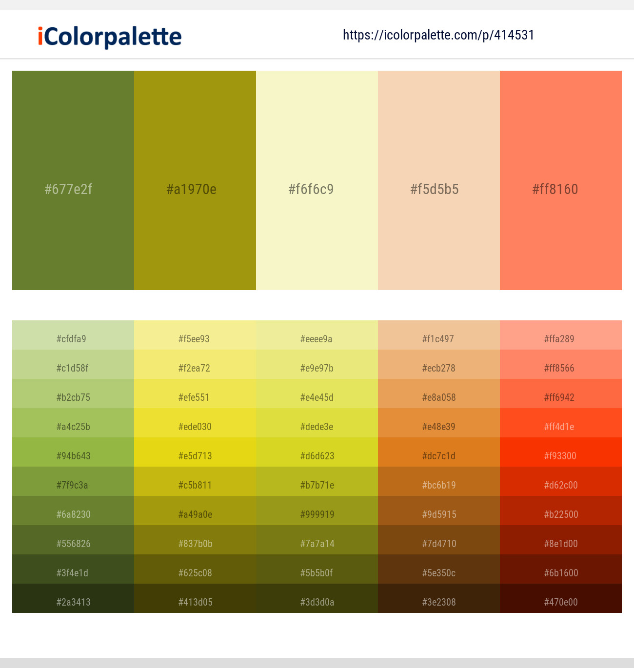 Crete – Sahara – Tusk – Wheat – Salmon Color scheme | iColorpalette