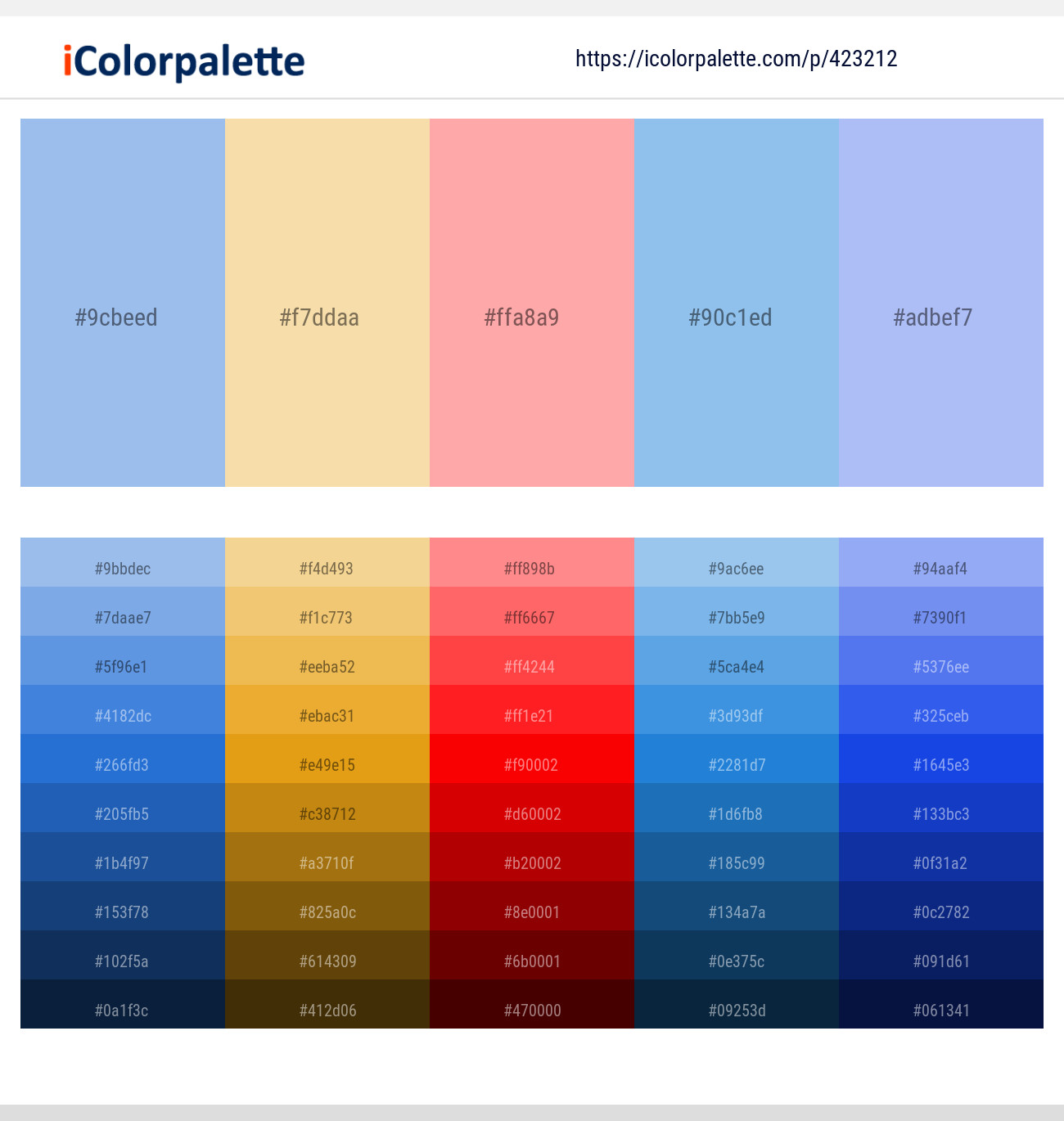 49 Beautiful curated Color Schemes For Your Next Design Project ...