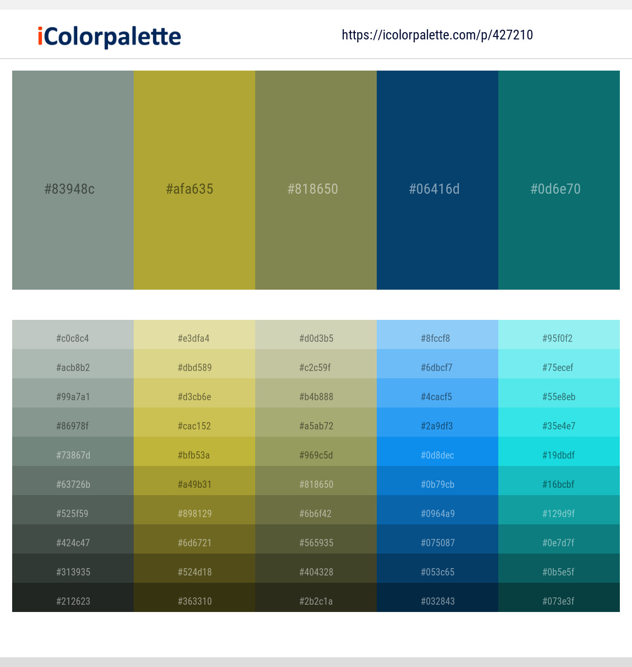 50 Latest Color Schemes with Yellow Green And Teal Color tone ...