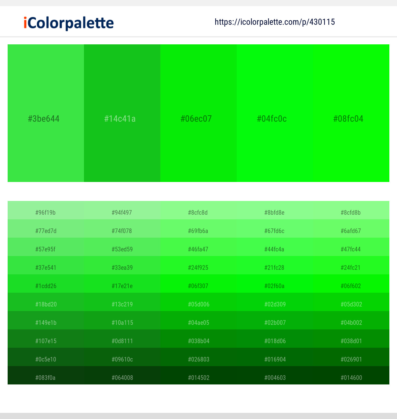 Malachite – Malachite – Green – Green – Green Color scheme | iColorpalette