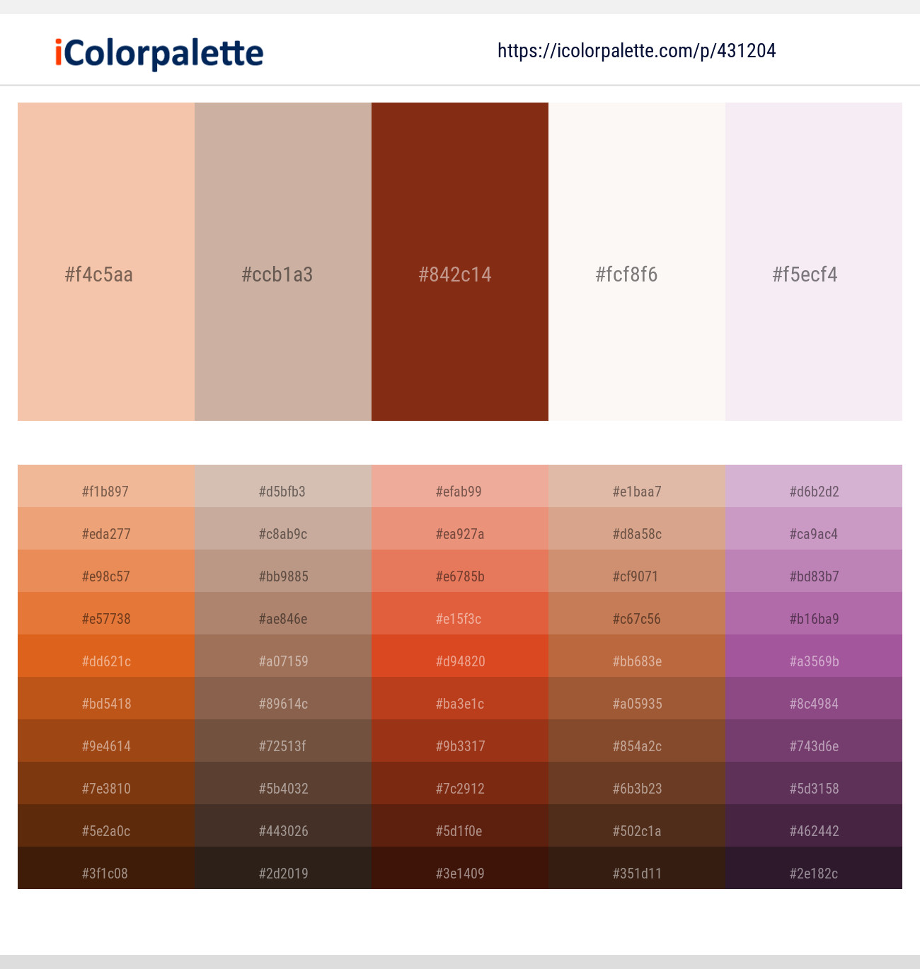Mandys Pink – Rodeo Dust – Pueblo – Fantasy – Prim Color scheme ...