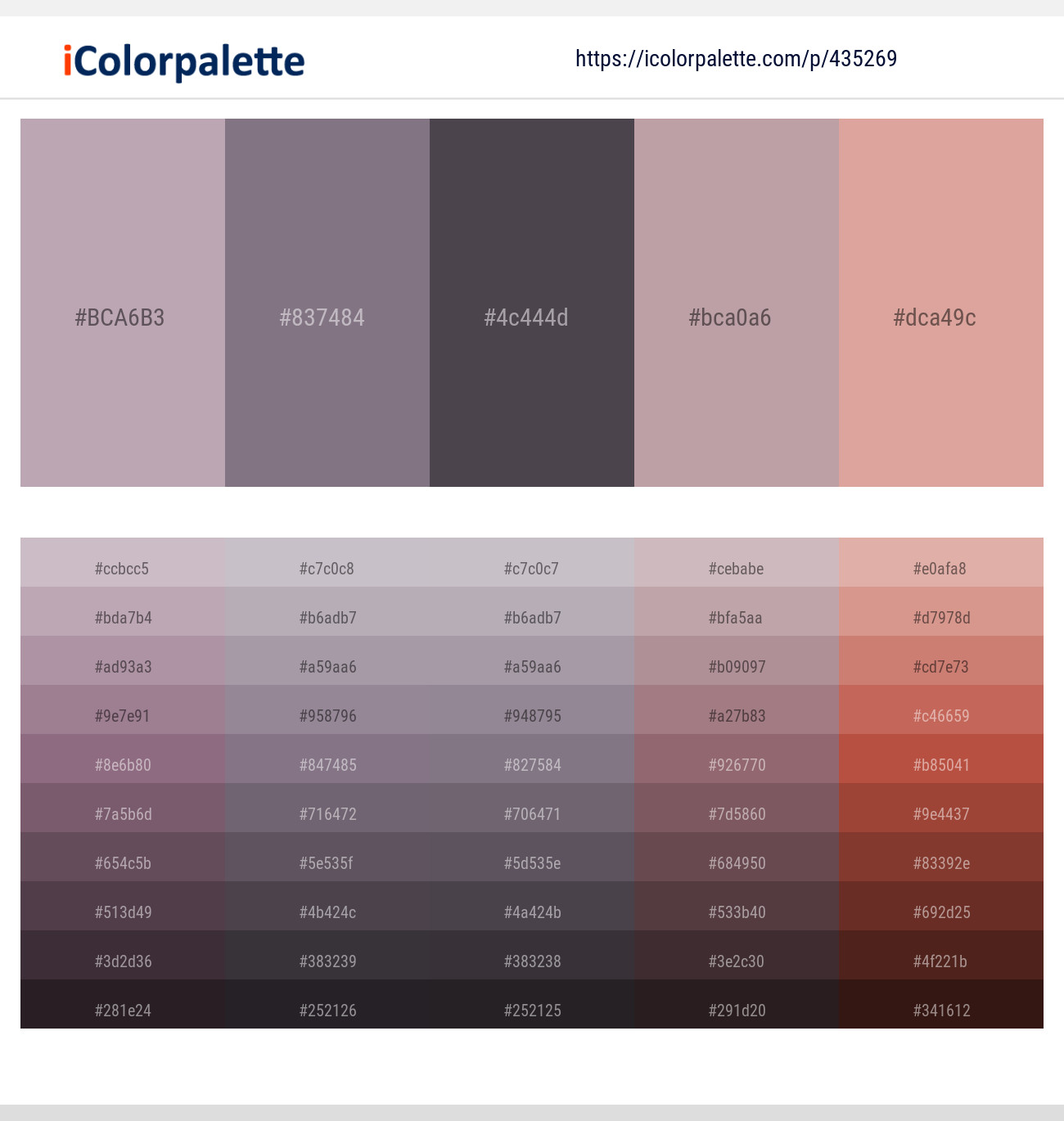Lily Color Palettes & Gradients - Page 8 | iColorPalette
