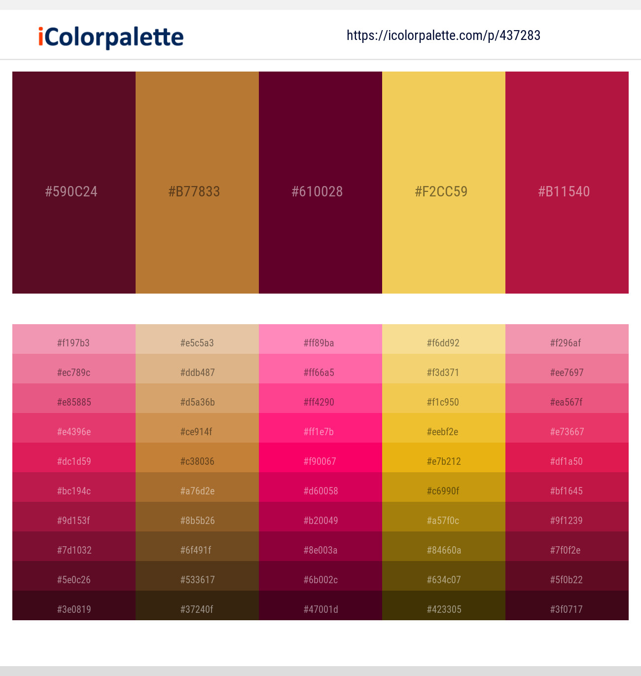 96+ Bordeaux Color Palettes & Gradient Ideas | iColorPalette