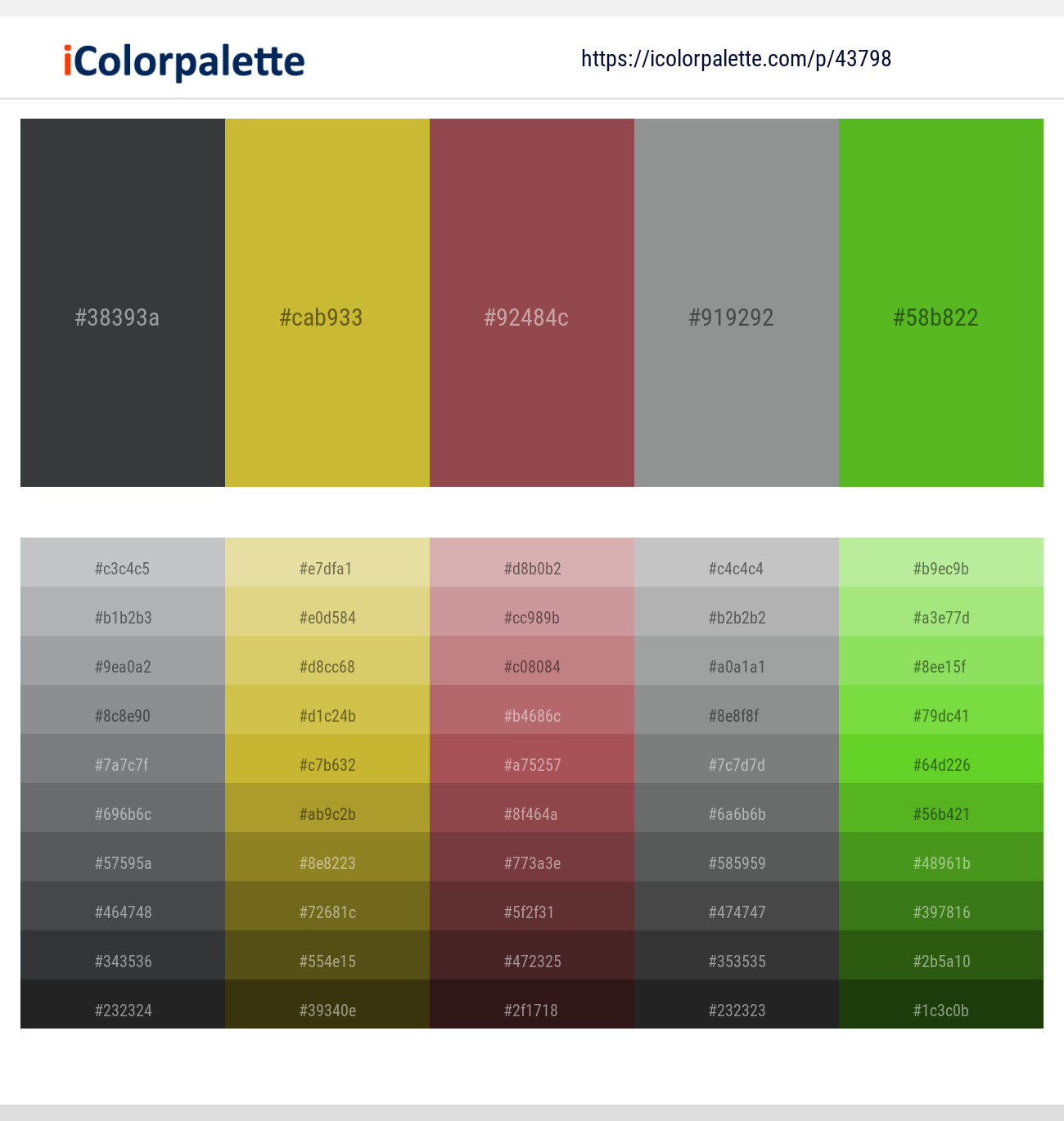 1+ Copper Rust And Lima Color Palettes & Gradient Ideas | iColorPalette