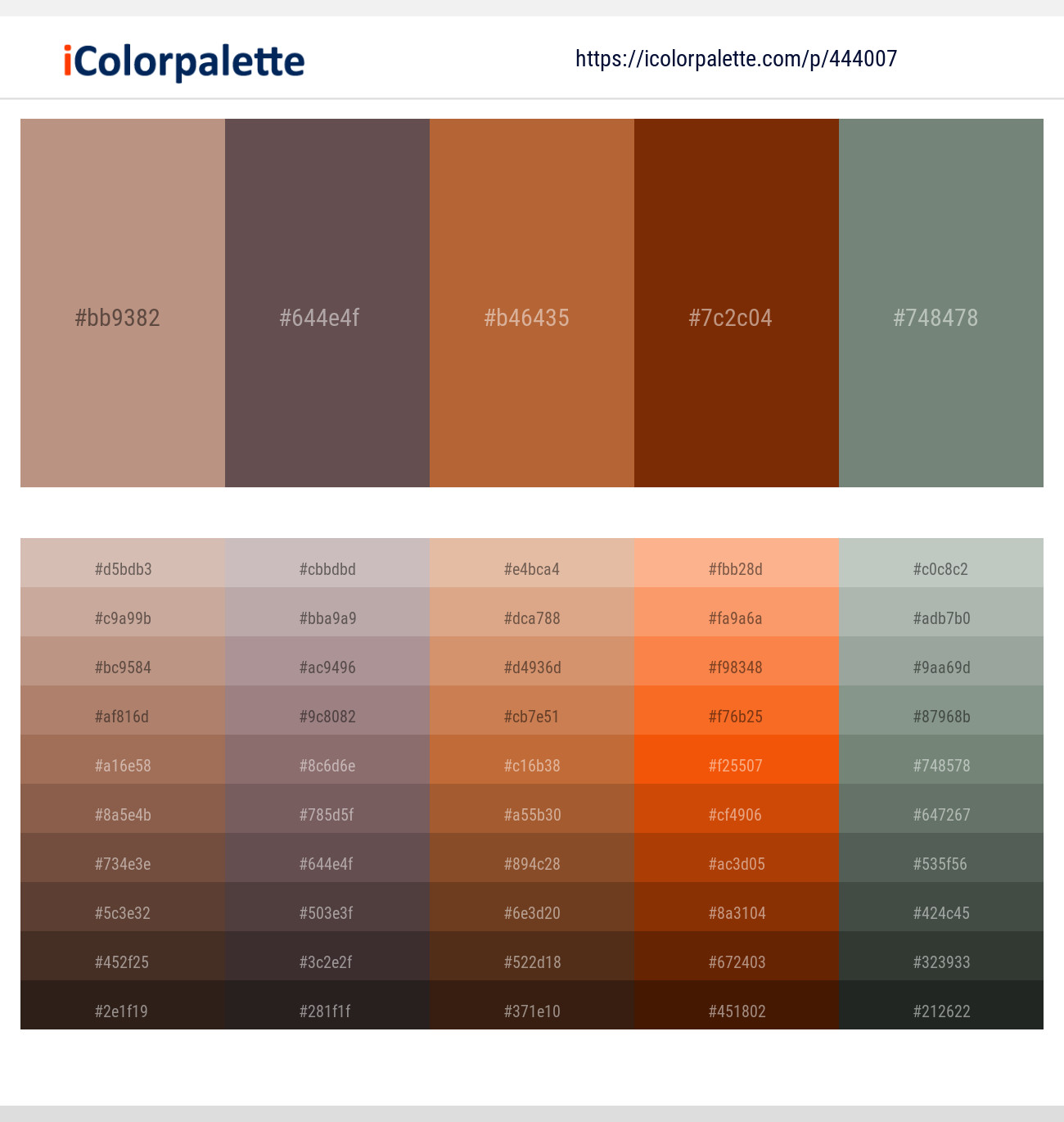 450+ Latest Color Schemes with Kenyan Copper Color tone combinations ...