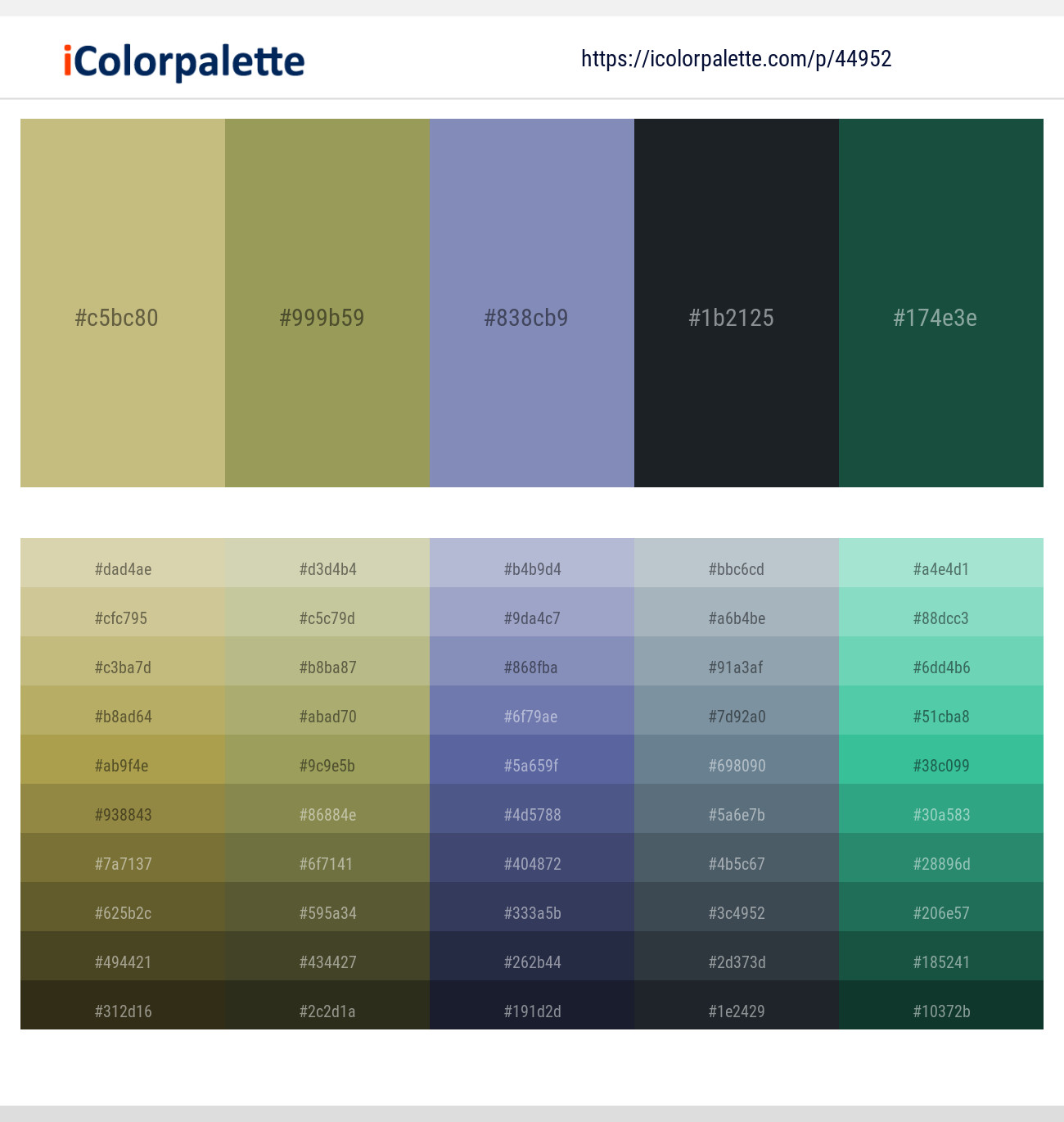 2+ Wild Blue Yonder And Shark Color Palettes & Gradient Ideas ...