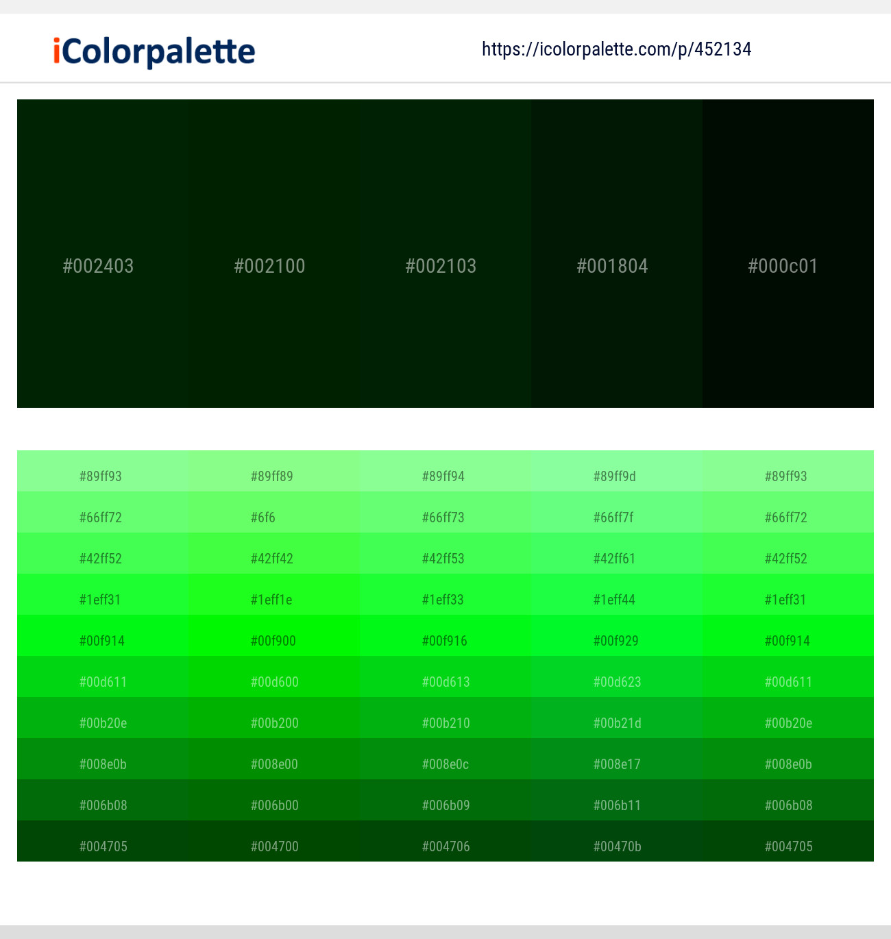 Deep Fir – Deep Fir – Deep Fir – Deep Fir – Deep Fir Color scheme ...