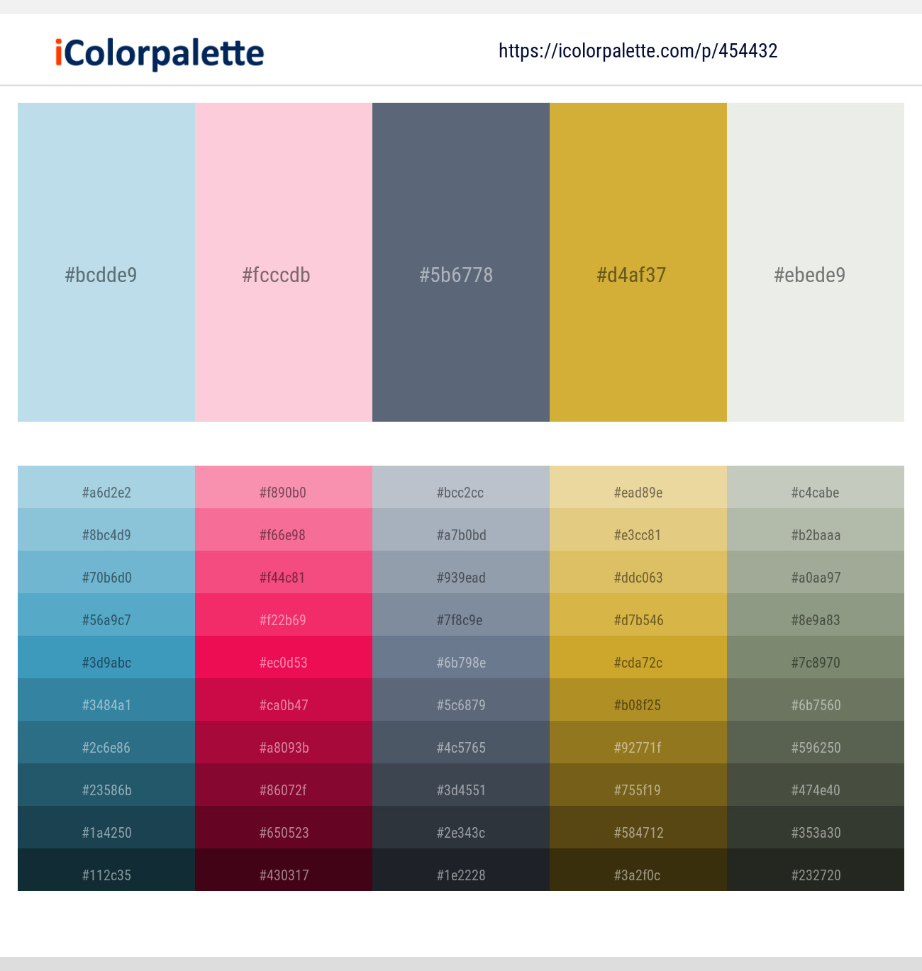 26 Latest Color Schemes with Powder Blue And Pink Color tone ...