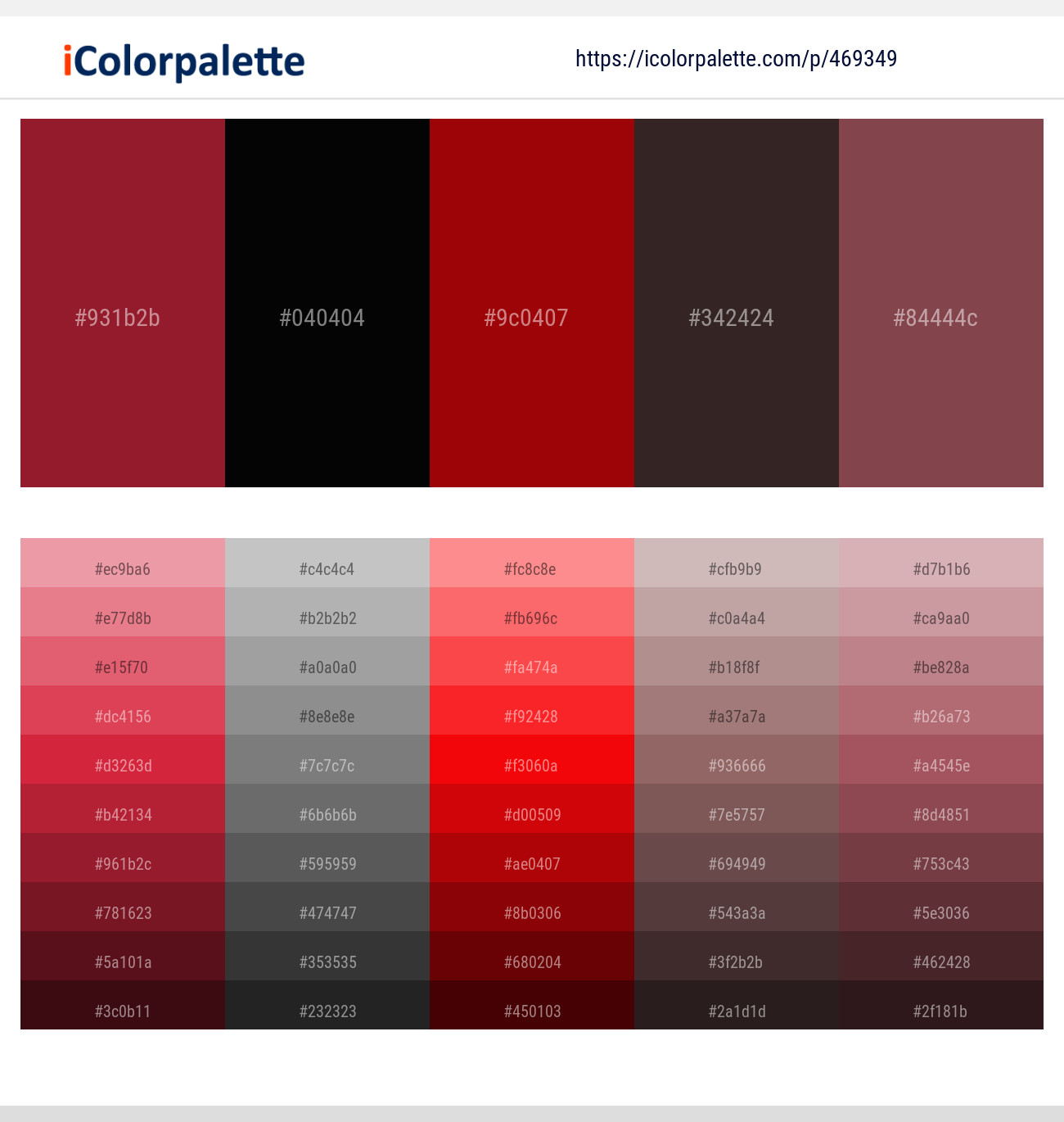 140+ Latest Color Schemes with Black And Dark Red Color tone ...