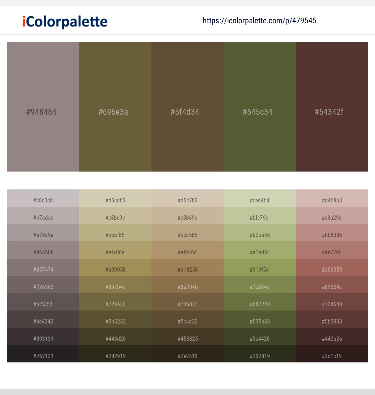 Hurricane – Yellow Metal – Millbrook – Verdigris – Congo Brown Color ...
