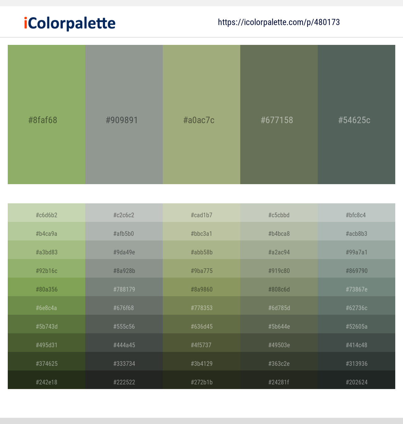 1780+ Latest Color Schemes with Chelsea Cucumber Color tone ...