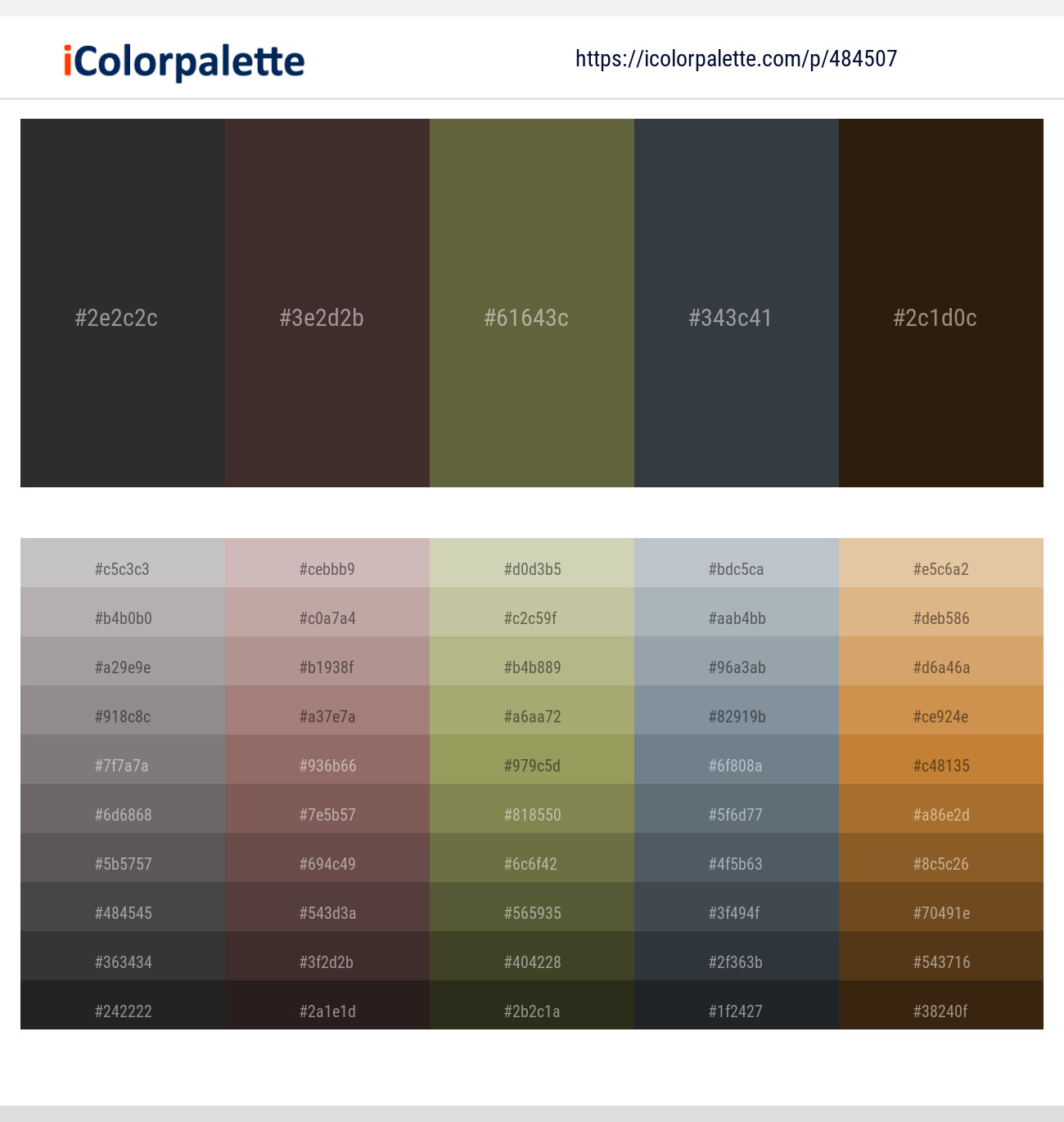 309+ Onion Color Palettes & Gradient Ideas | iColorPalette
