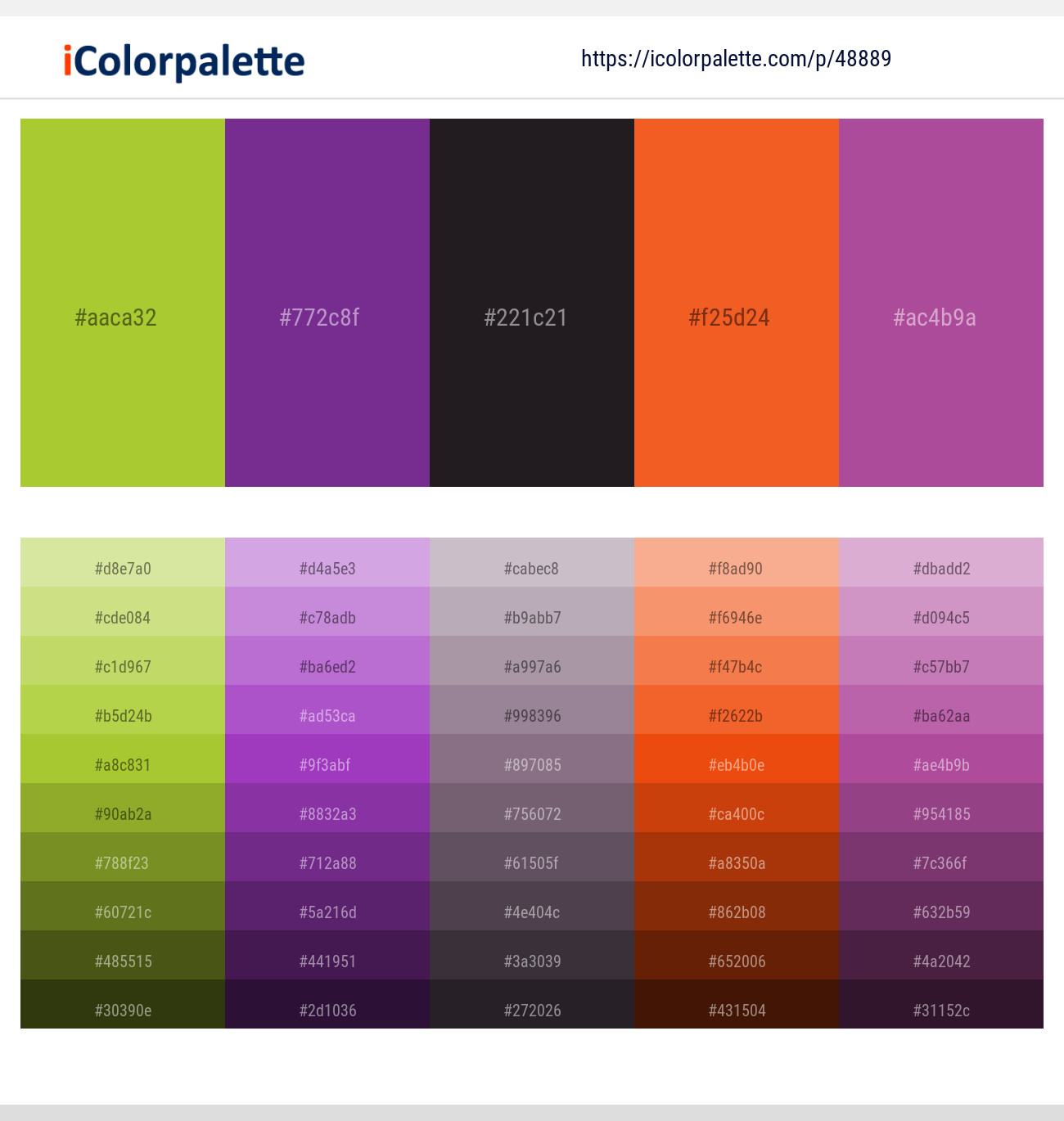 1 Latest Color Schemes with Atlantis And Eminence Color tone ...