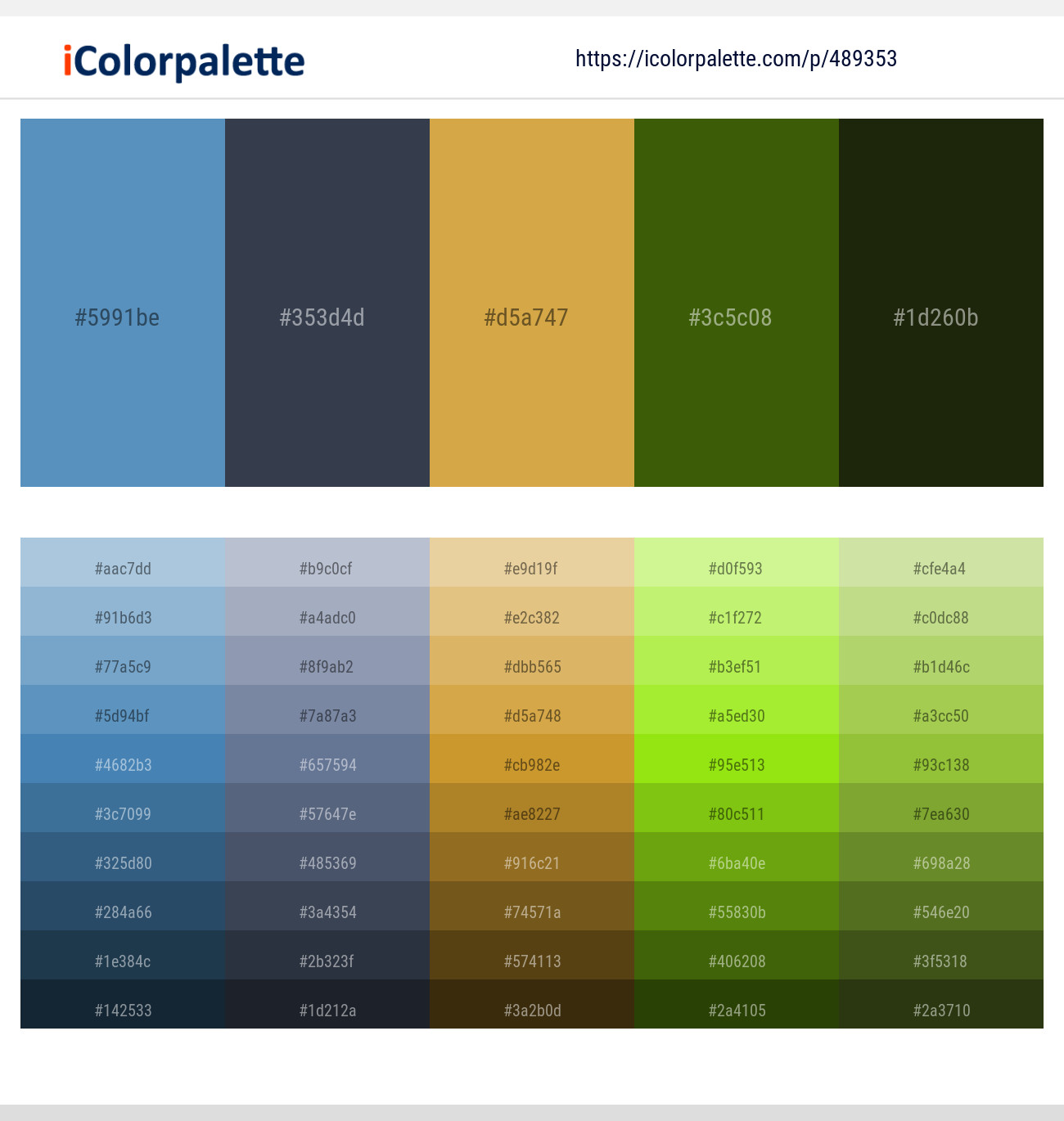 760+ Latest Color Schemes with Oxford Blue Color tone combinations ...